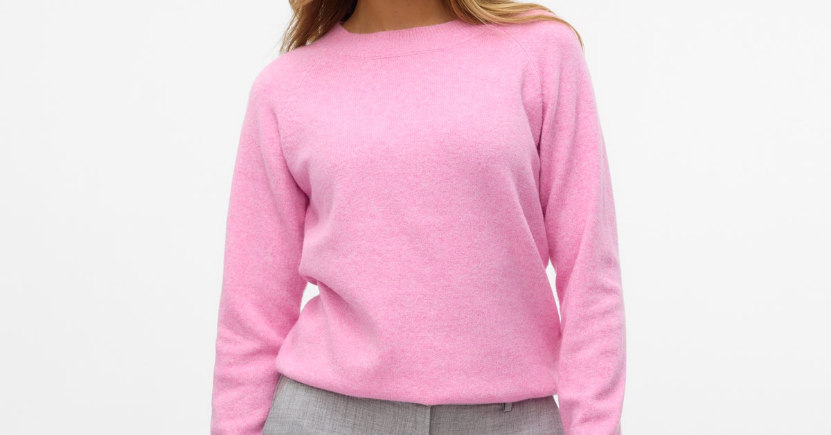 VMDOFFY Knitted pullover | Medium Rose | Vero Moda®