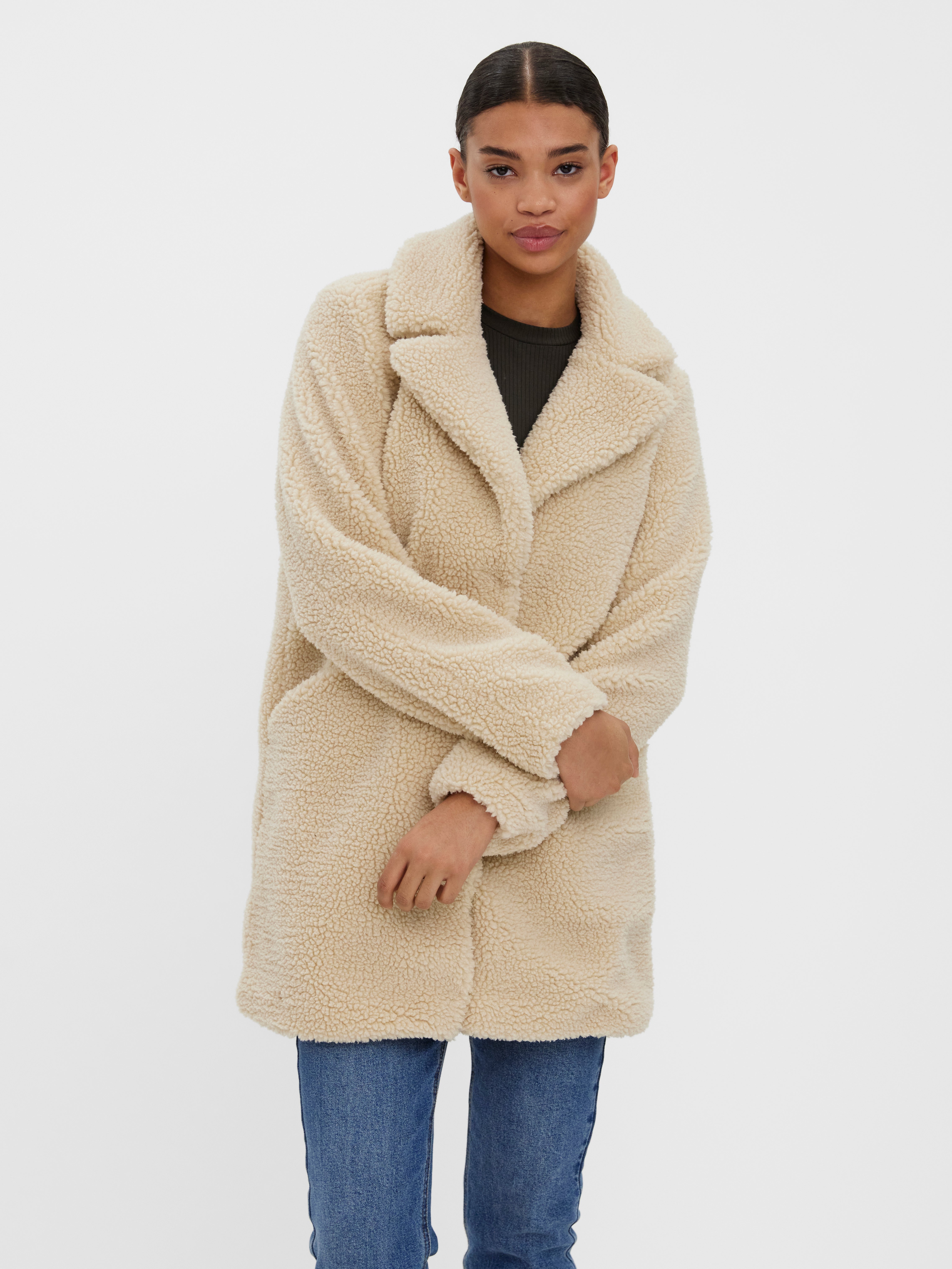 Teddy jacka & teddy kappa dam | VERO MODA