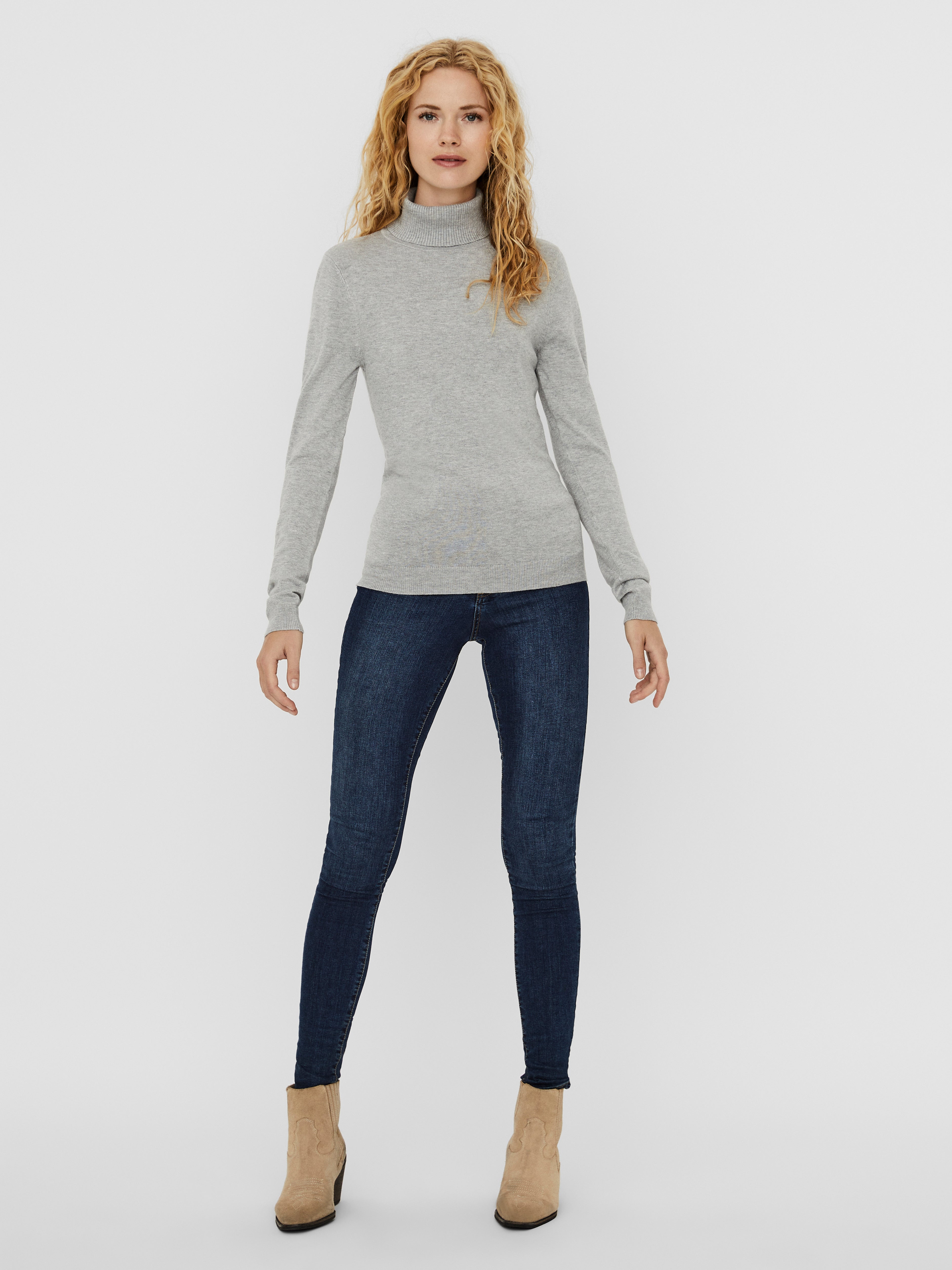 VMGLORY Pullover | Hellgrau | Vero Moda®