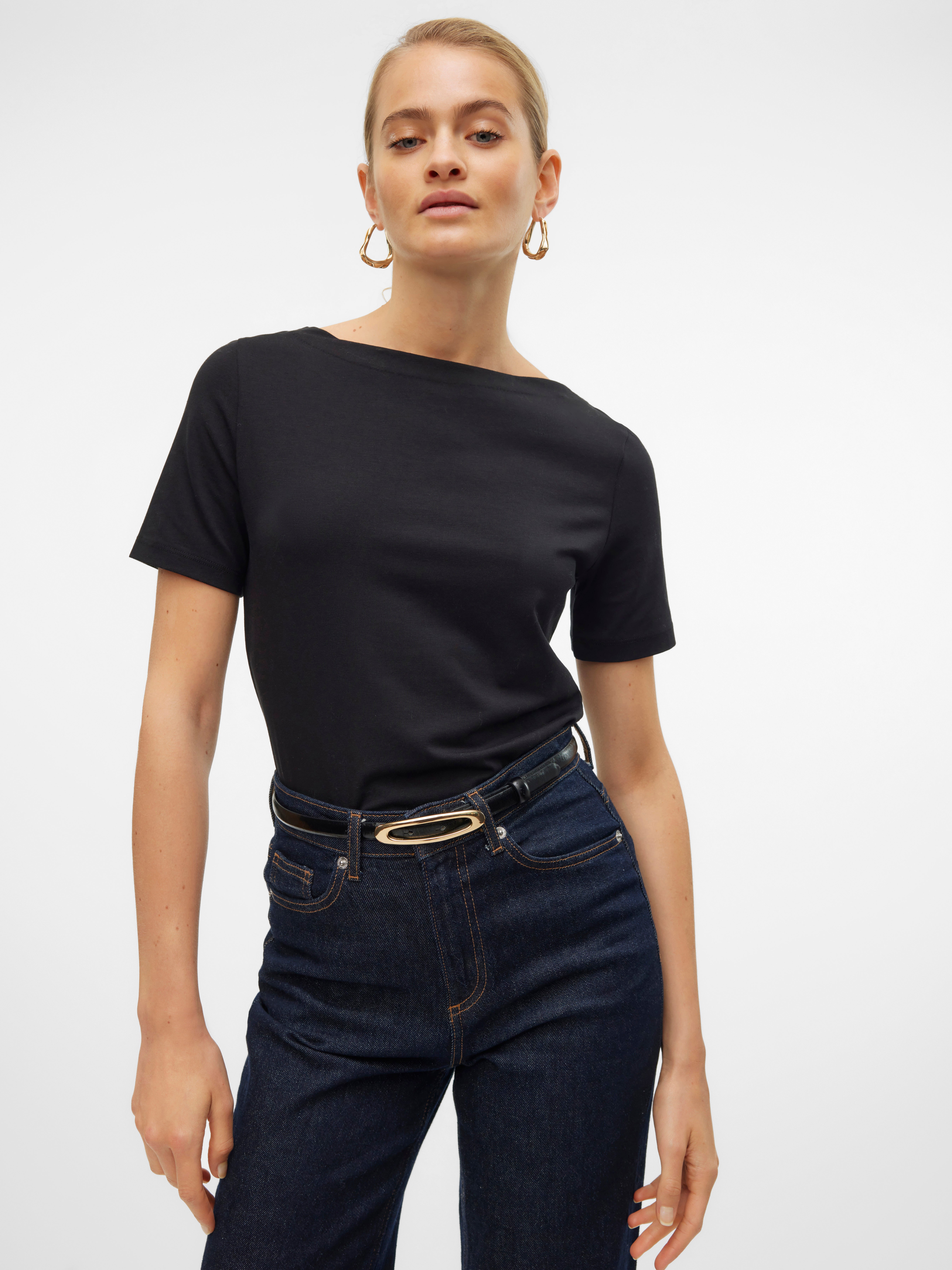 T-shirt | Black | Vero Moda®