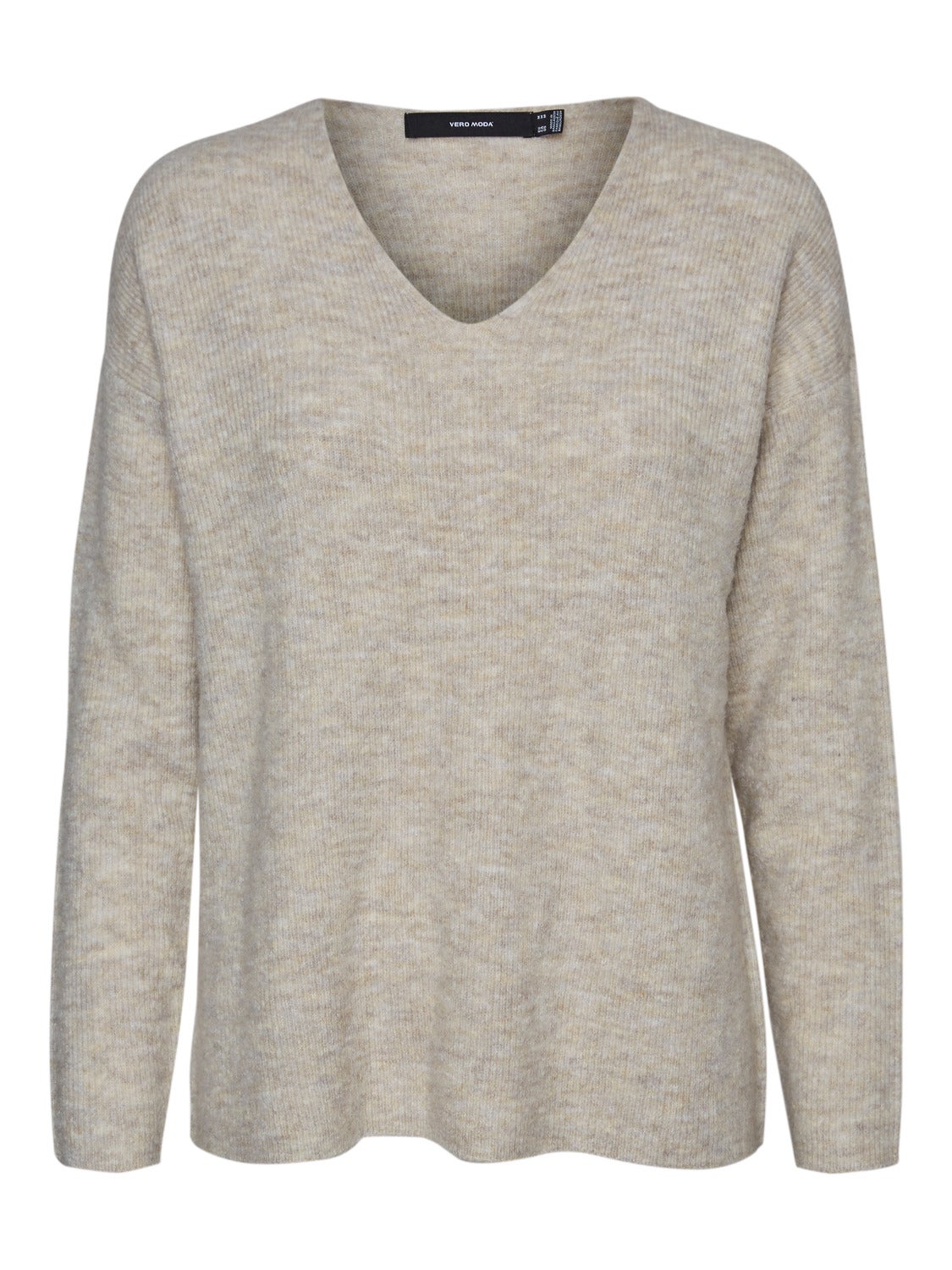 VMCREWLEFILE Pullover | Mittelgrau | Vero Moda®