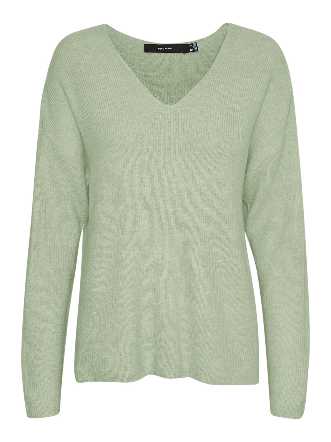 VMCREWLEFILE Pullover | Mittelgrau | Vero Moda®