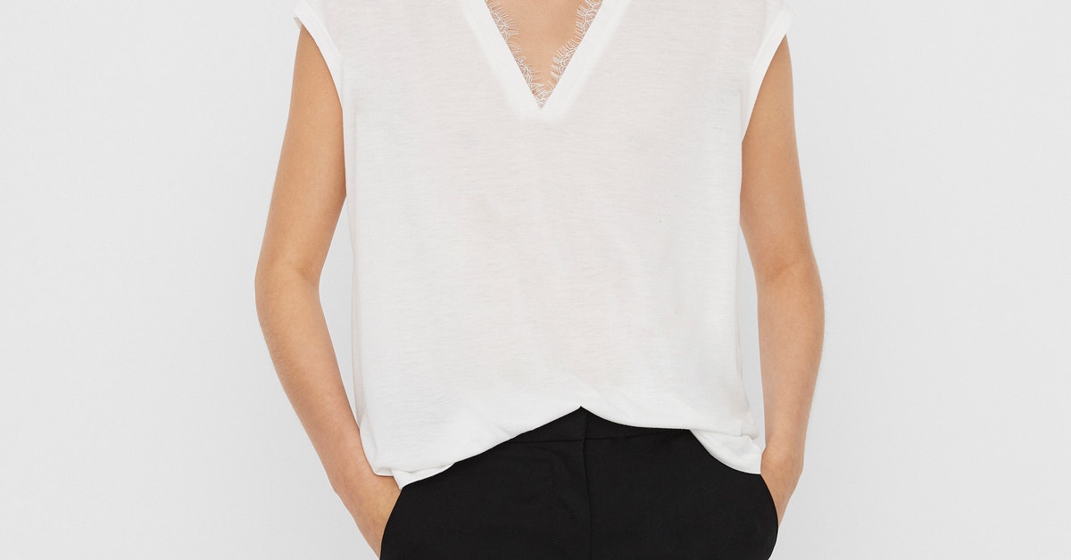 VMCARRIE T-Shirt | White Clear | Vero Moda®