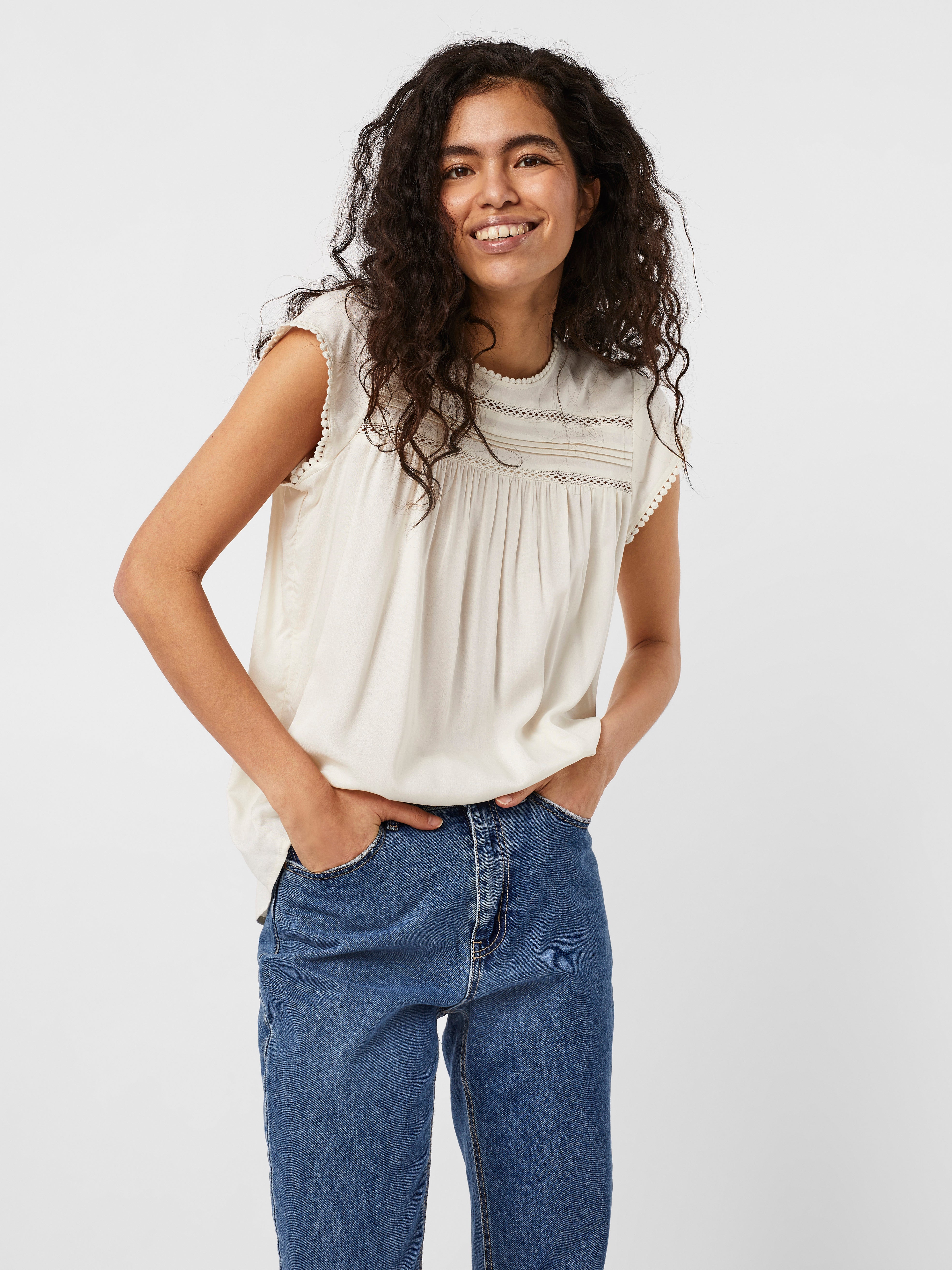 VMDEBBIE Top | White Clear | Vero Moda®