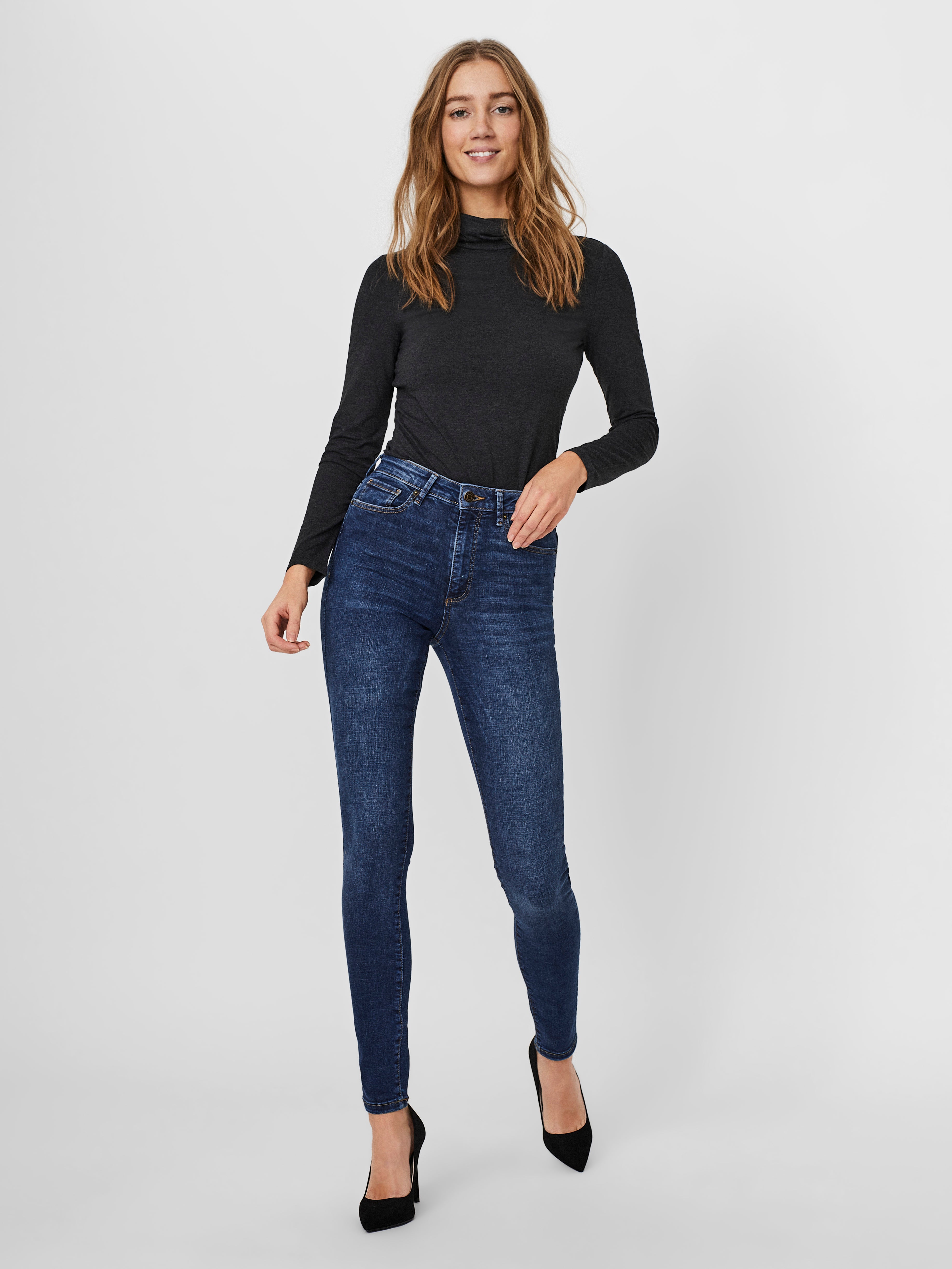 VMSOPHIA High rise Skinny Fit Jeans with 40% discount! | Vero Moda®