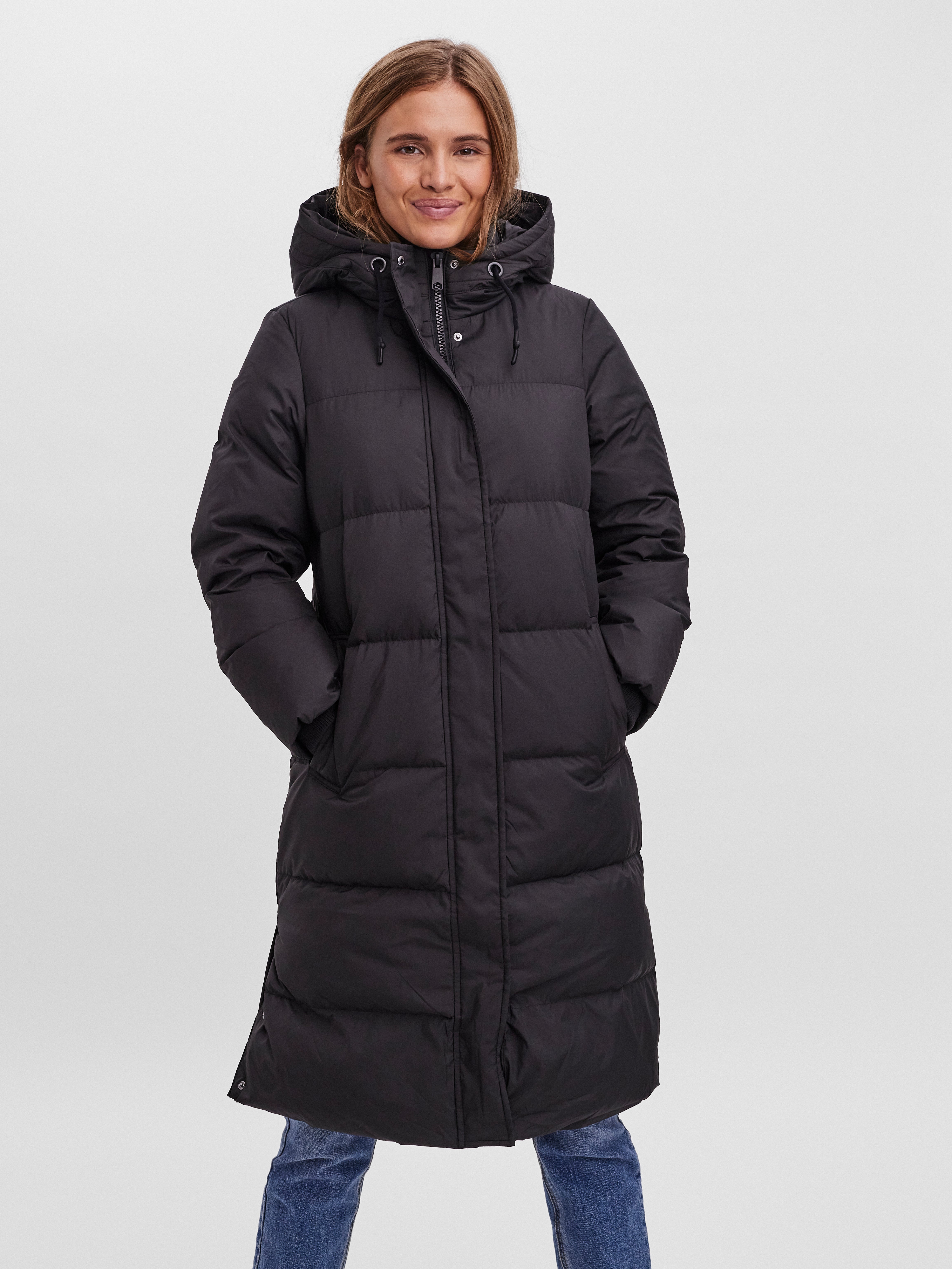 VMERICAHOLLY Coat | Black | Vero Moda®