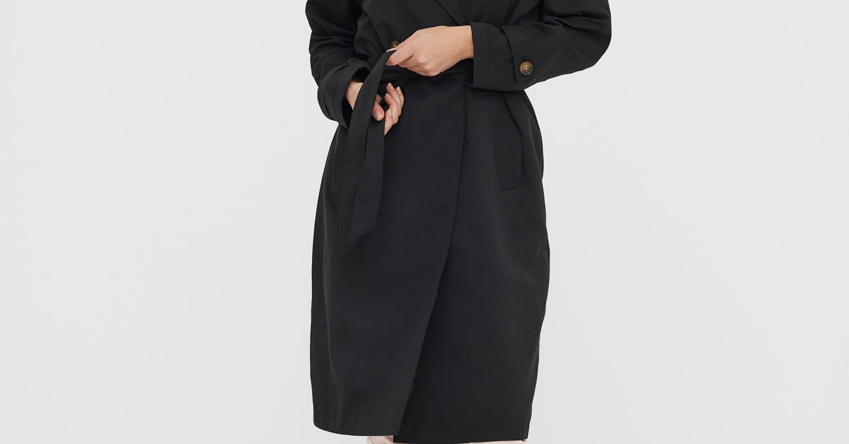 VMLOU Trenchcoat | Black | Vero Moda®