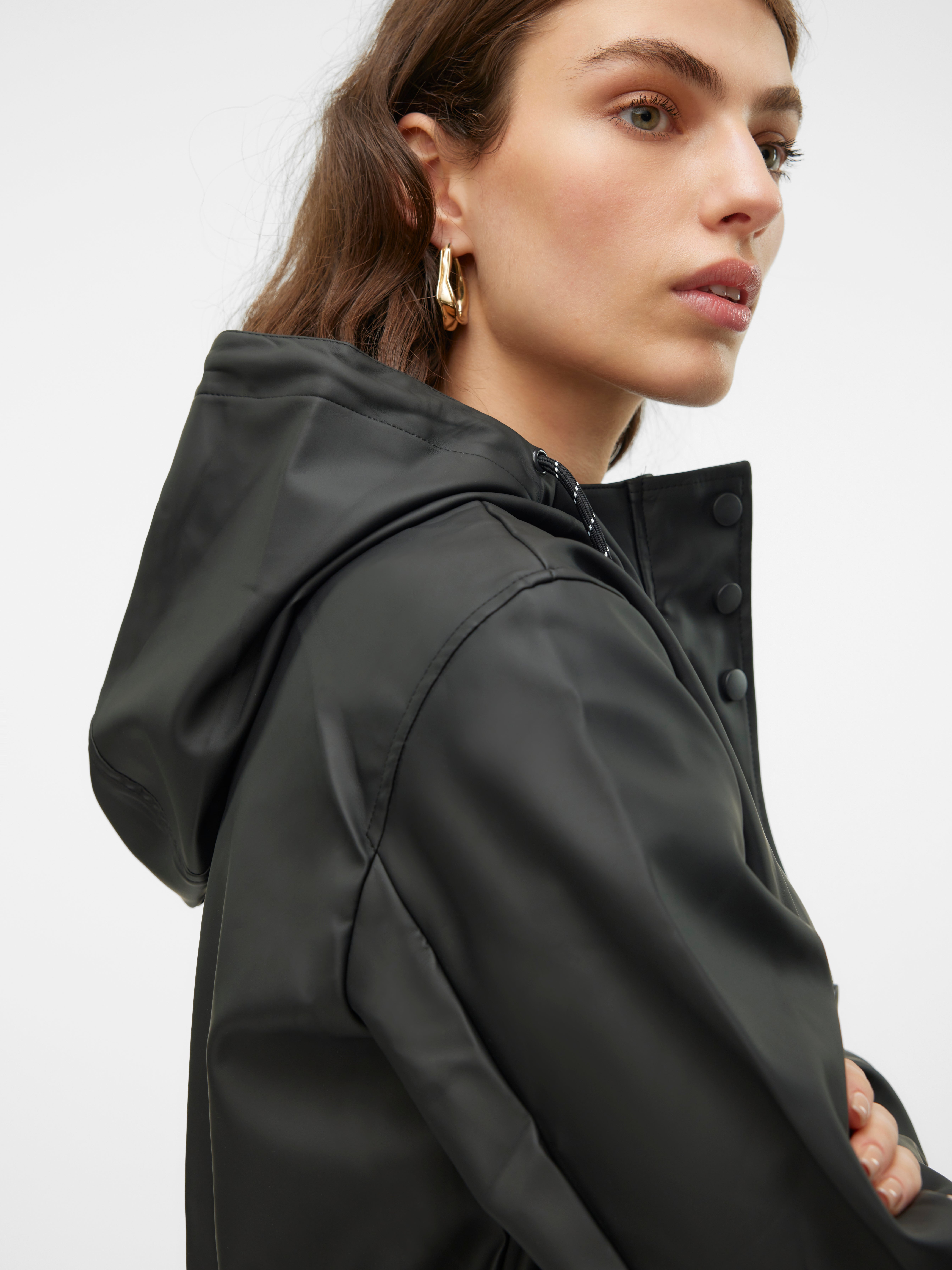 VMMALOU Raincoat | Black | Vero Moda®