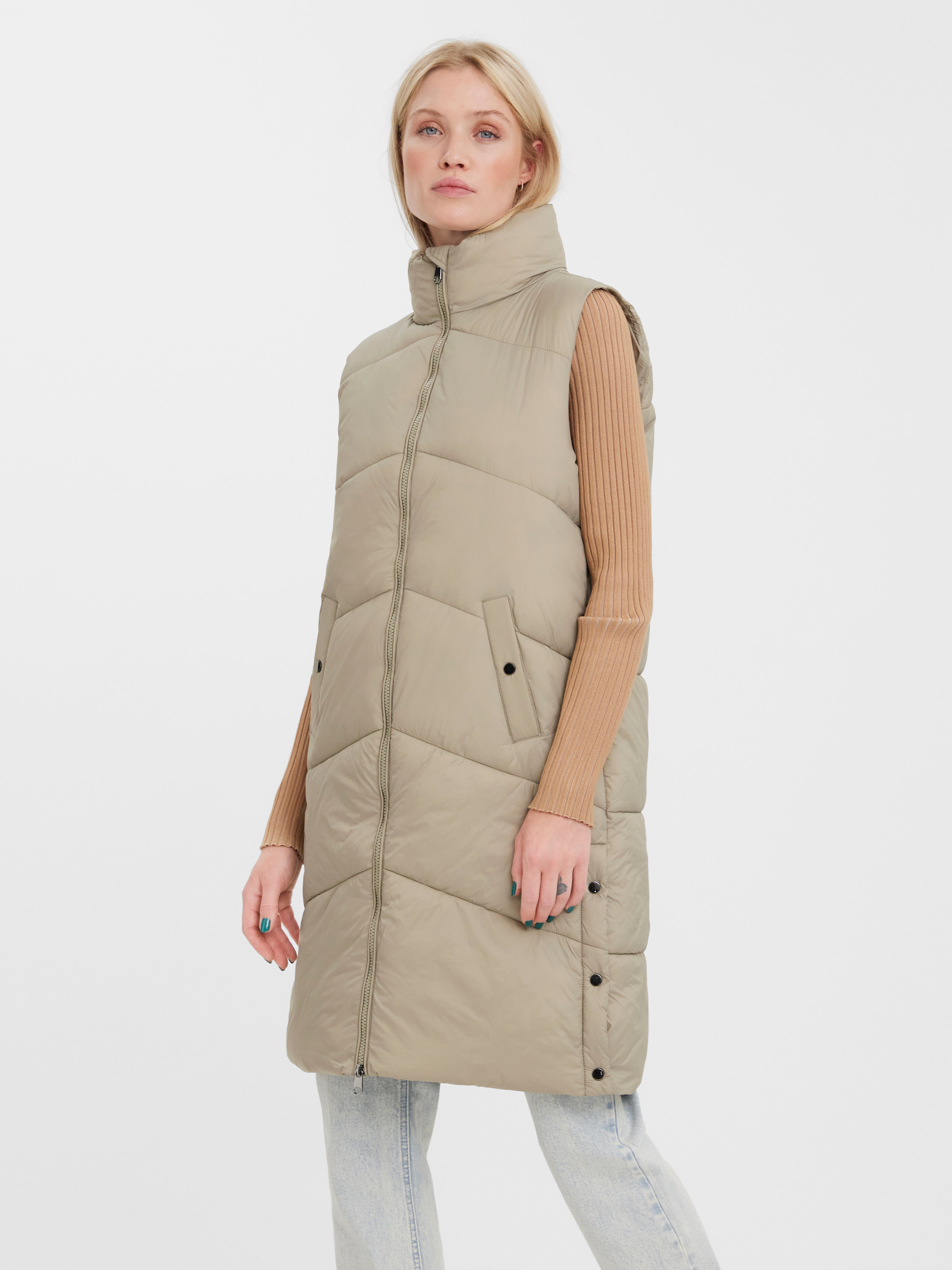 VMUPPSALA Otw Gilet | Medium Grey | Vero Moda®