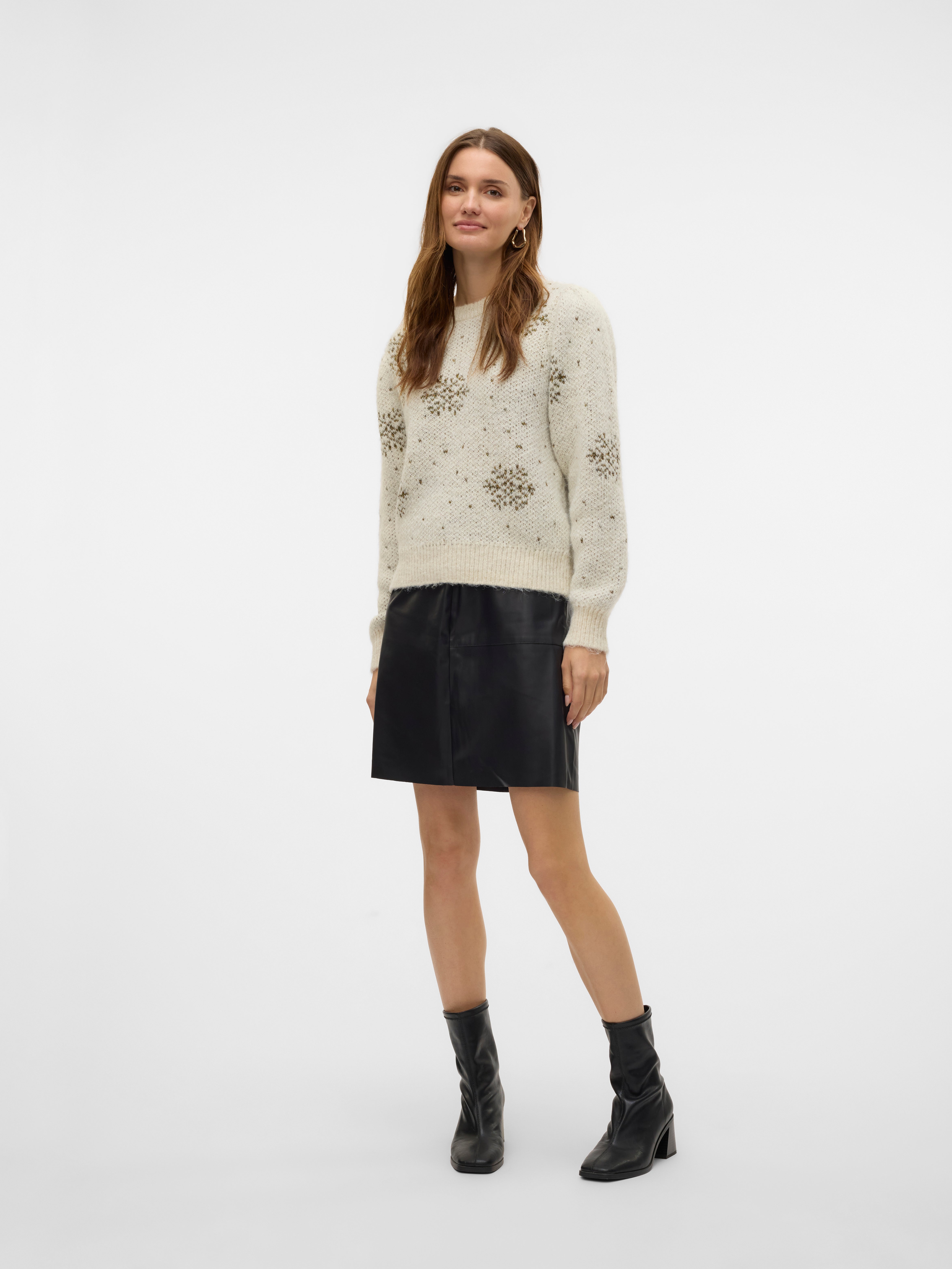 VMOLYMPIA Kort kjol | Svarta | Vero Moda®