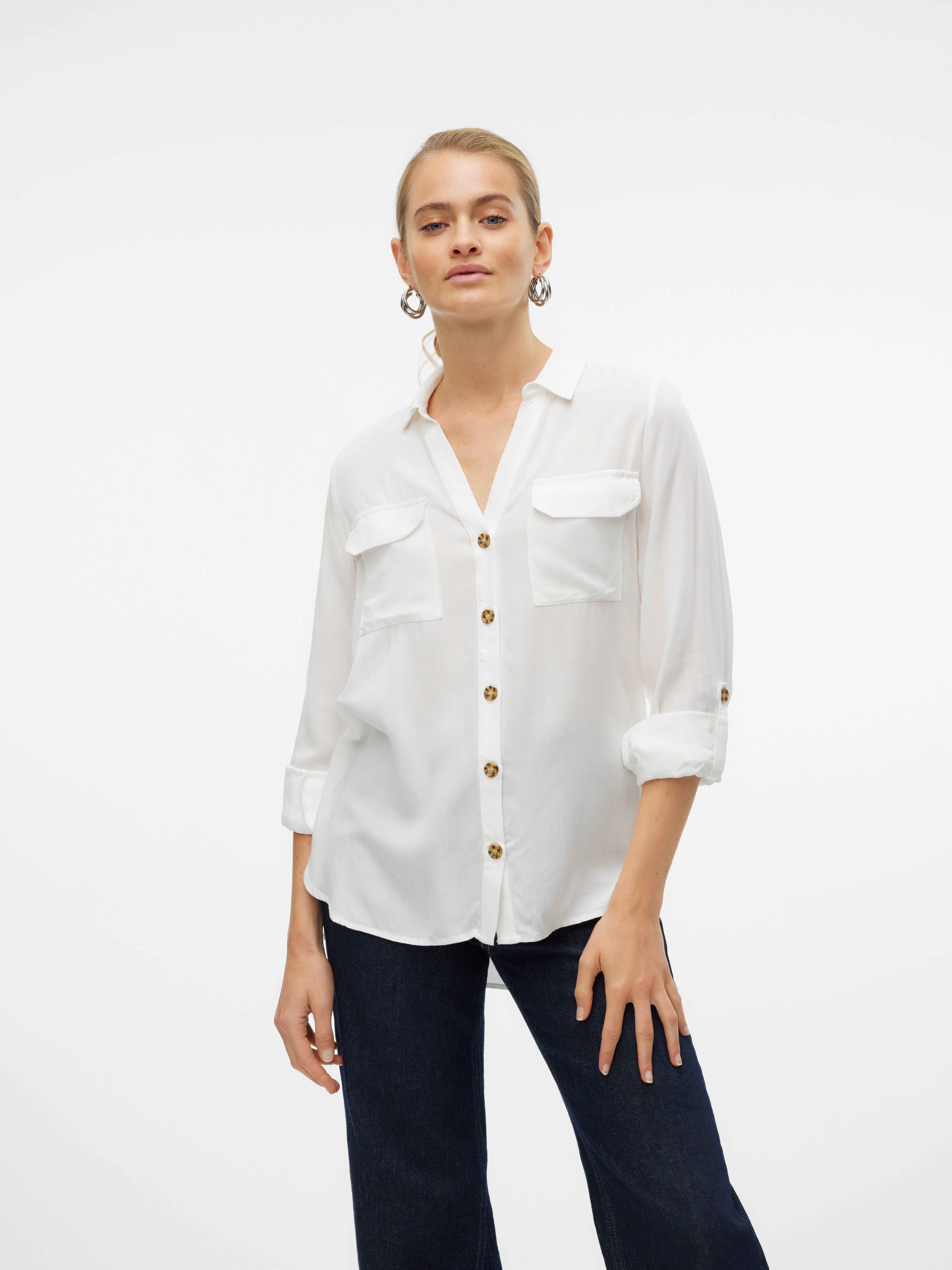 Shirt | White Clear | Vero Moda®