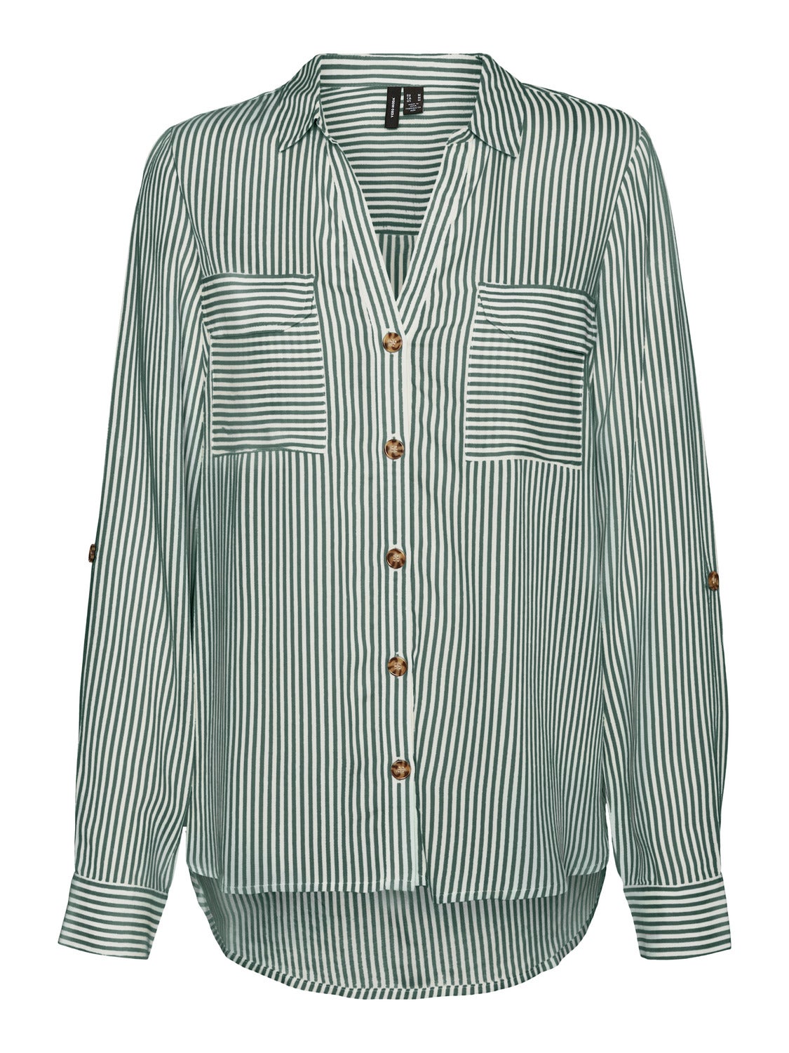 VMBUMPY Overhemd | Midden Groen | Vero Moda®