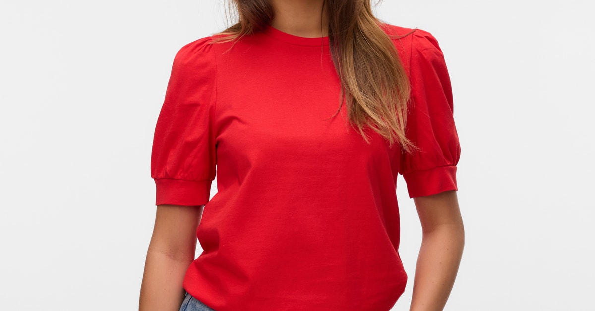 AWKERRY Camisetas | Rojo oscuro | Vero Moda®