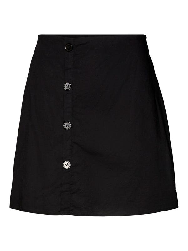 High waist Korte rok | Black | MAMA.LICIOUS®