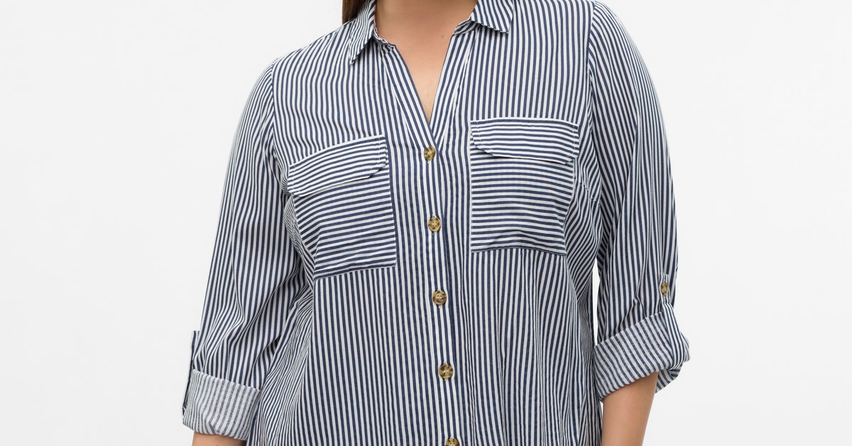 VMCBUMPY Skjorta | White Clear | Vero Moda®