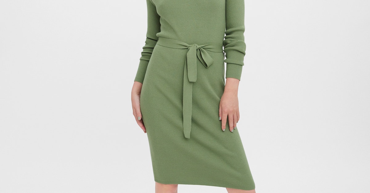 VMGOLD Vestido corto | Verde claro | Vero Moda®