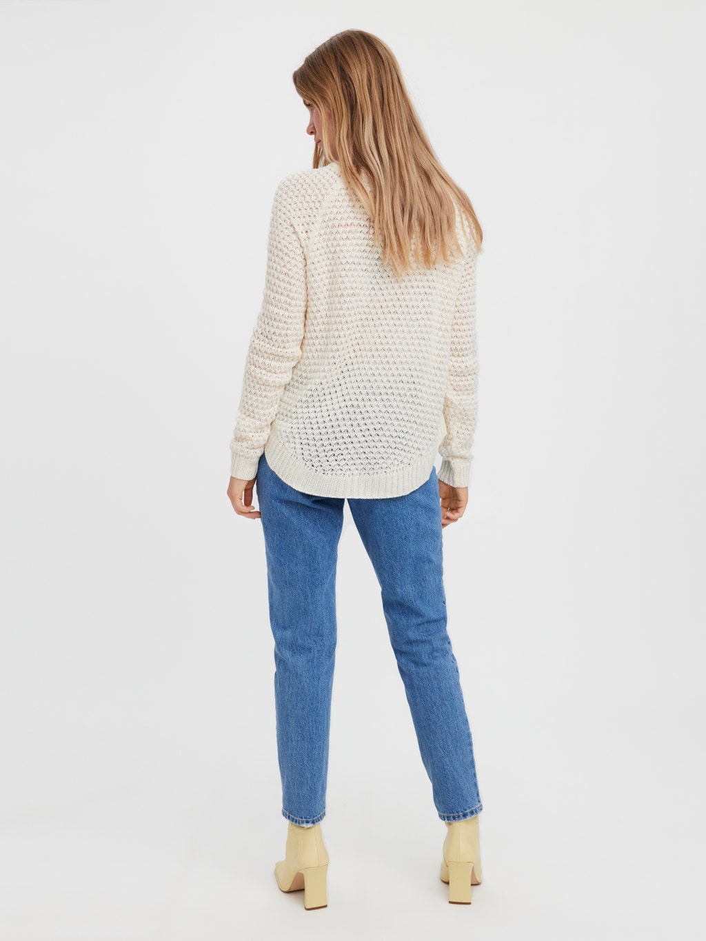 O-hals Pullover | Off.White | Vero Moda®