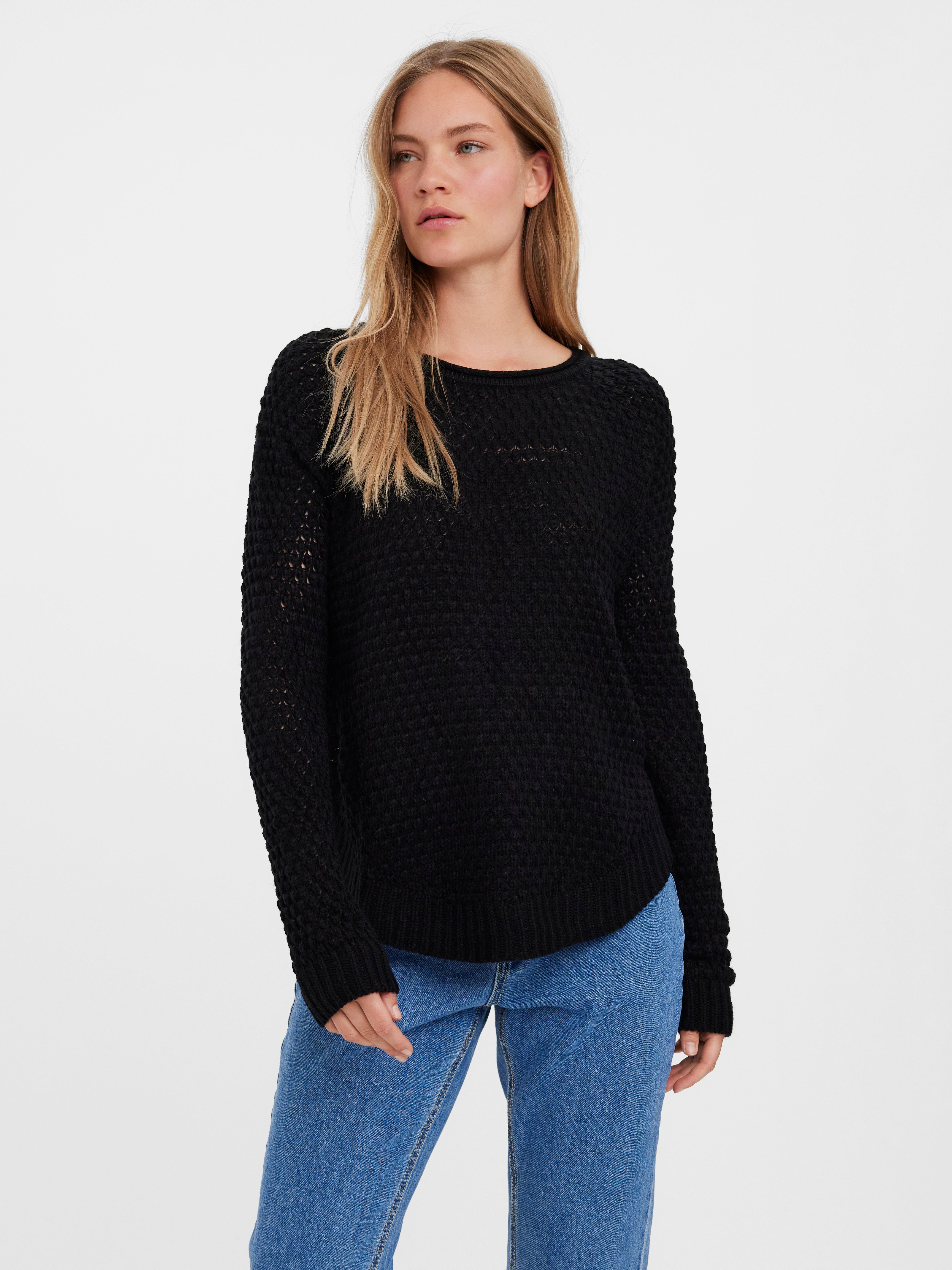 Pull en maille | Noir | Vero Moda®