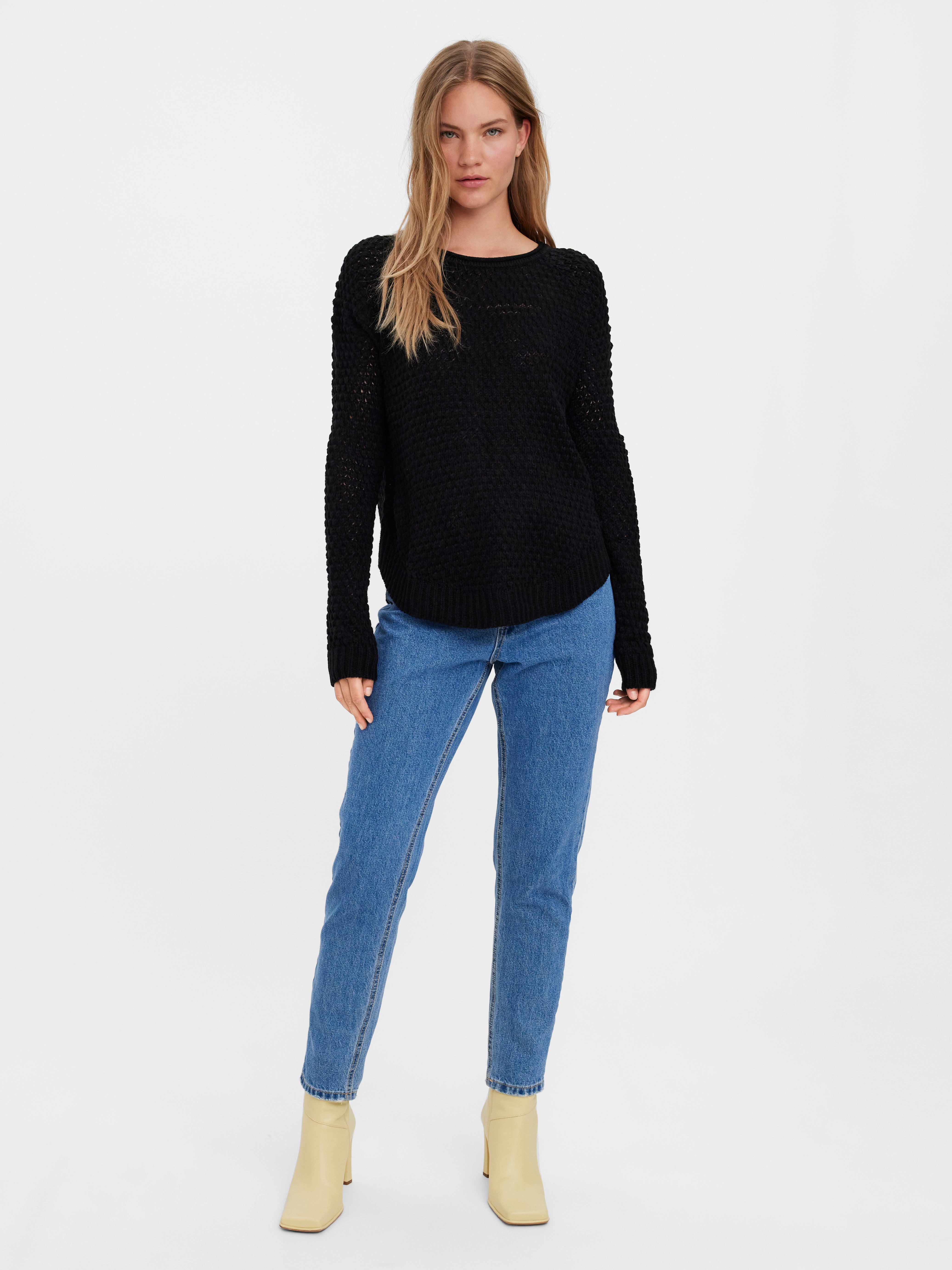 Pull en maille | Noir | Vero Moda®