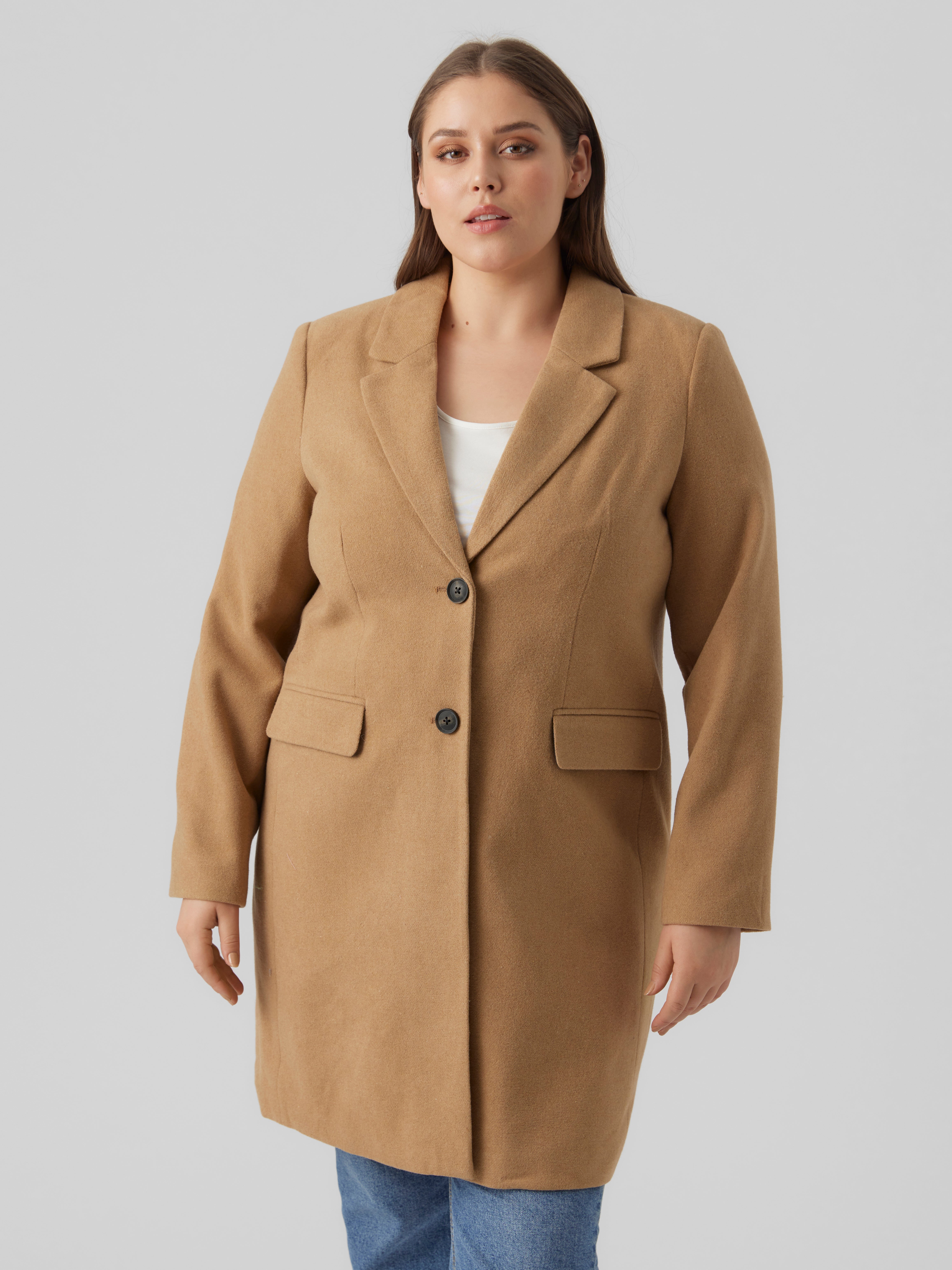 VMGIANNA Manteaux | Marron foncé | Vero Moda®