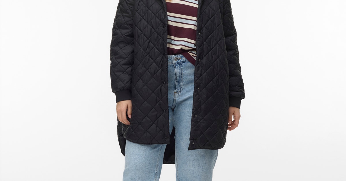 VMHAYLE Quilted Jacket | Black | Vero Moda®