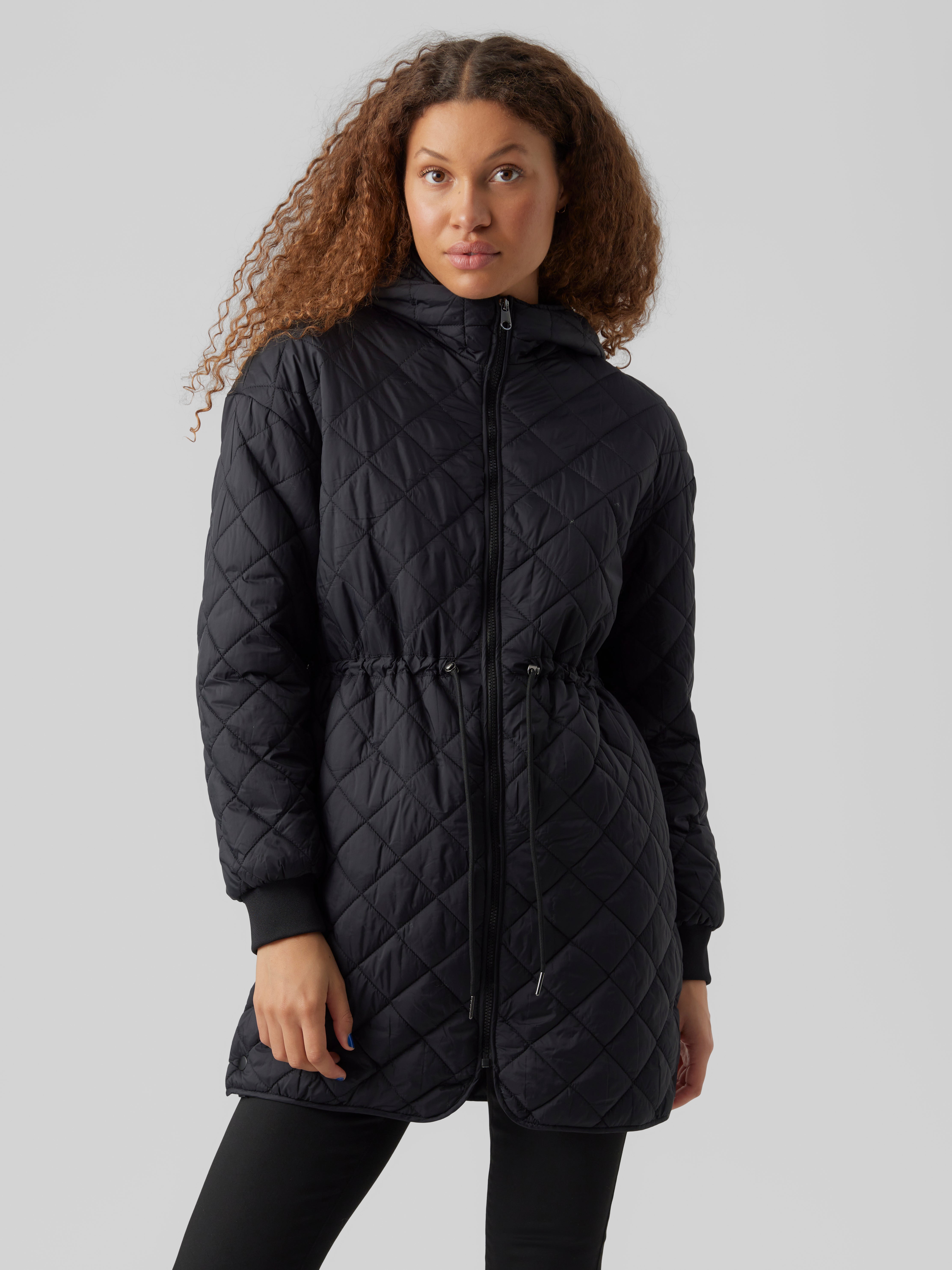 Hood Storm cuffs Coat | Medium Blue | Vero Moda®