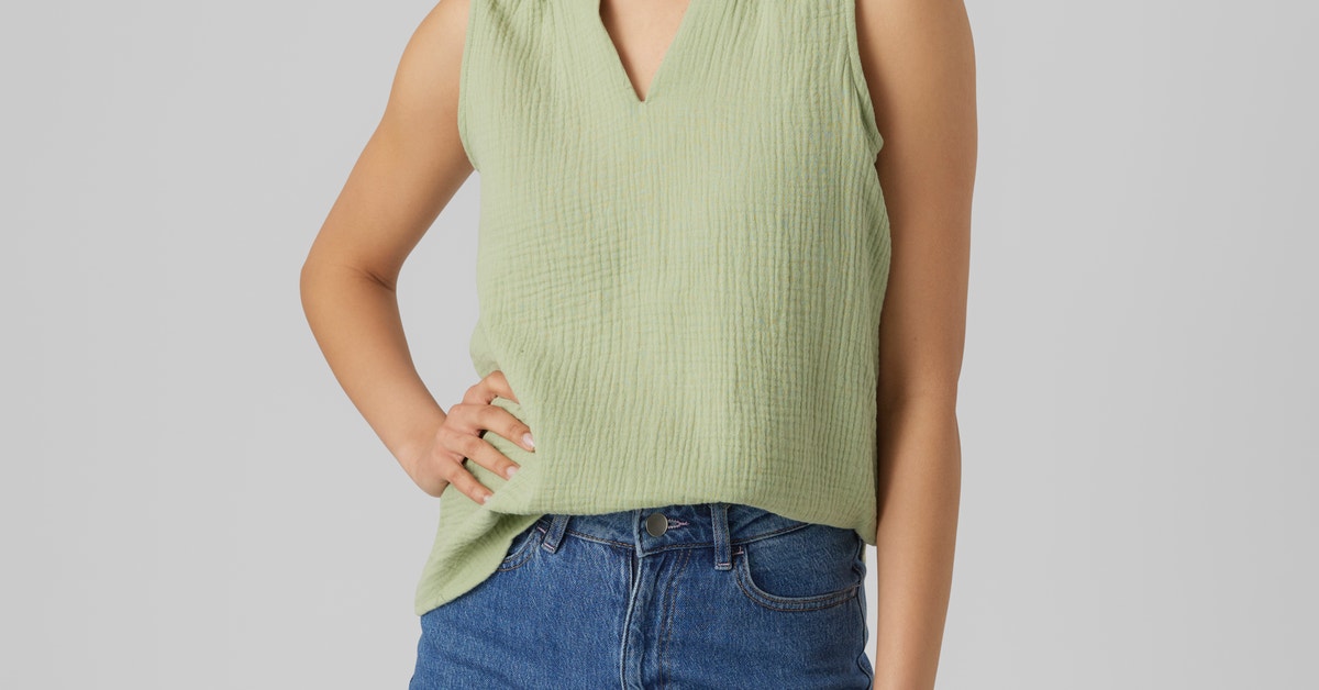 VMNATALI Tops | Vert moyen | Vero Moda®