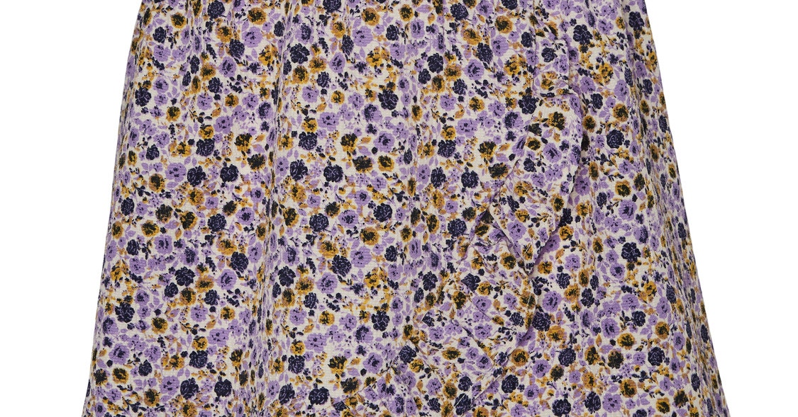 VMELSA Regular waist Short Skirt | Light Grey | Vero Moda®