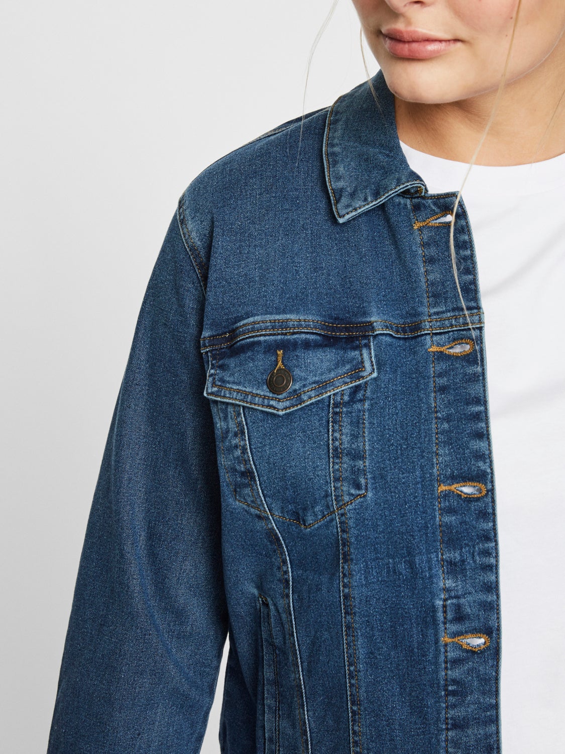 Denim jas | Midden Blauw | Vero Moda®
