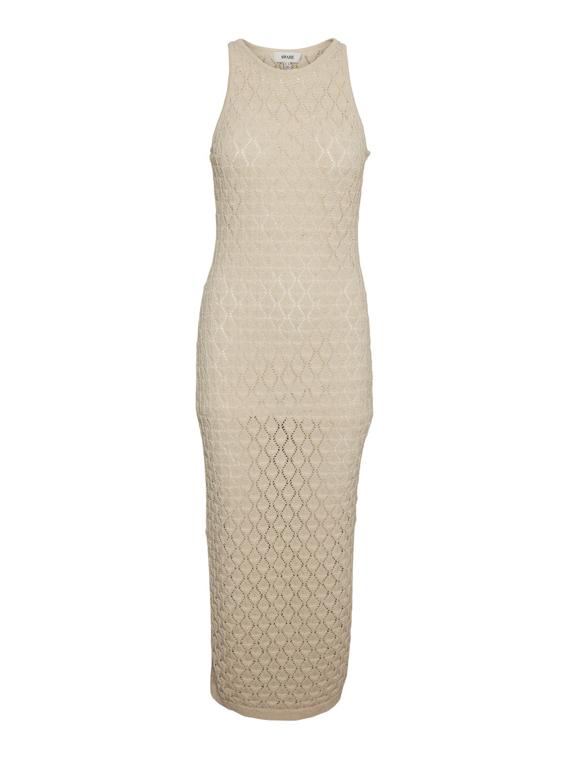 Lange jurk | Lichtgrijs | Vero Moda®