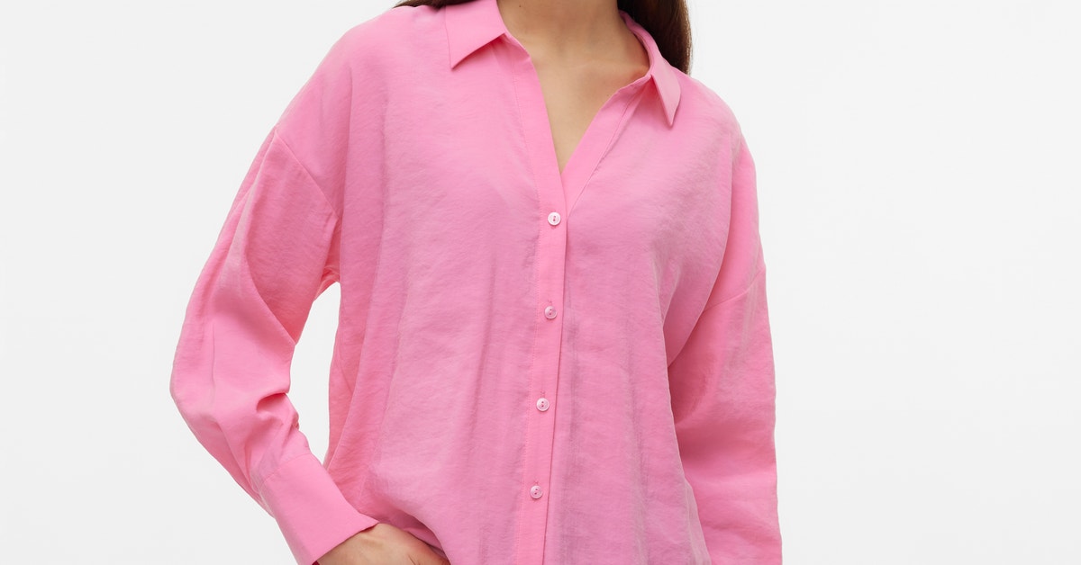 VMQUEENY Camisas | Rosa claro | Vero Moda®