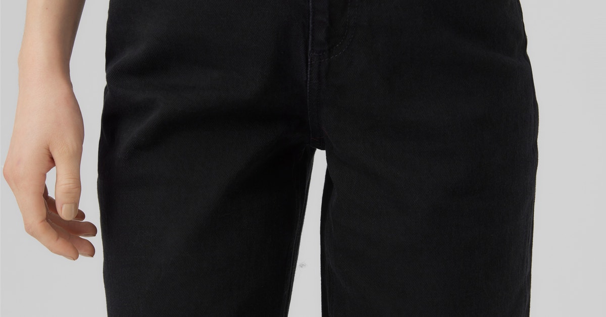 VMTESSA High rise Wide Leg Fit Jeans | Black | Vero Moda®