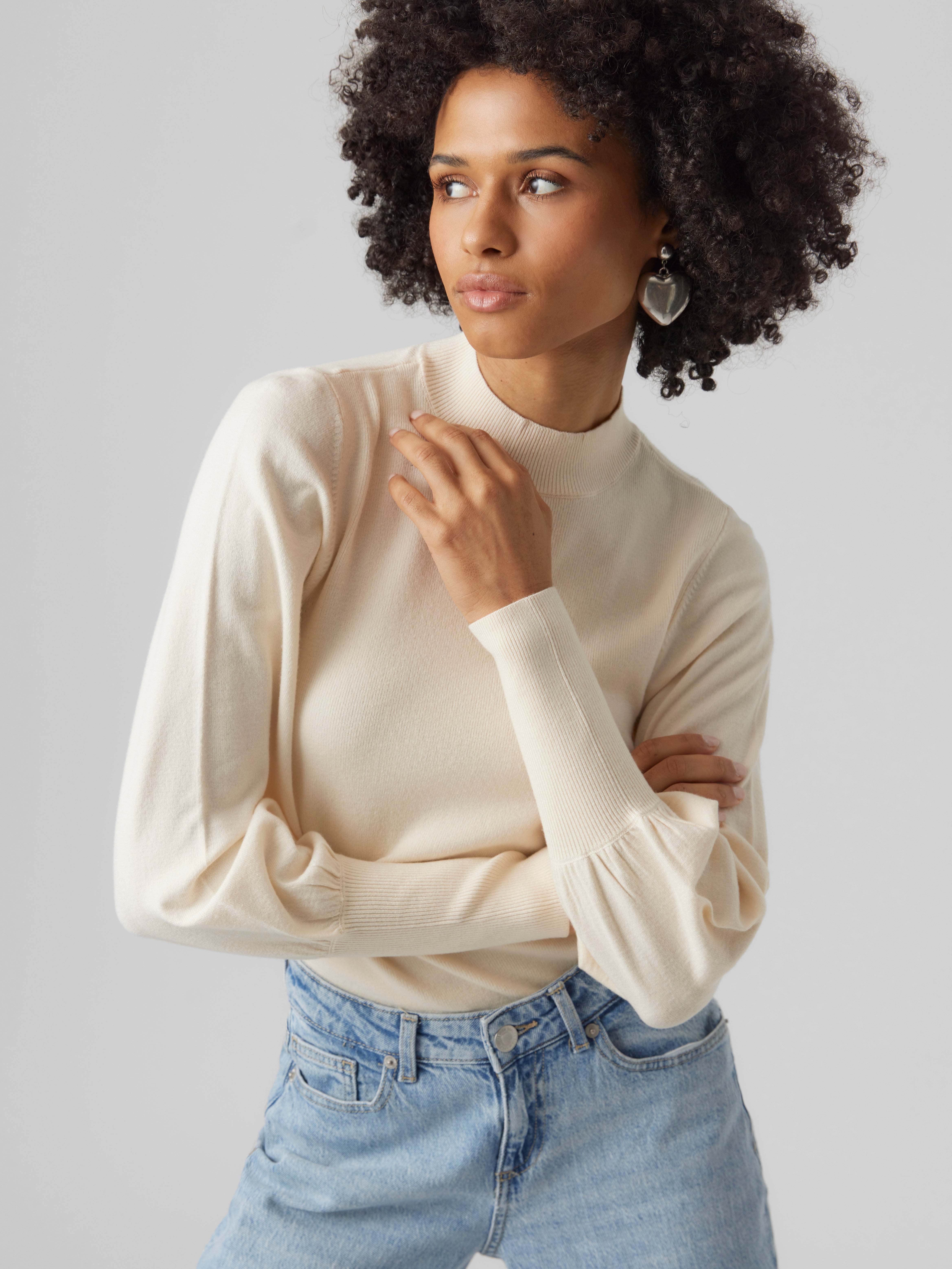 Strickpullover | Hellgrau | Vero Moda®