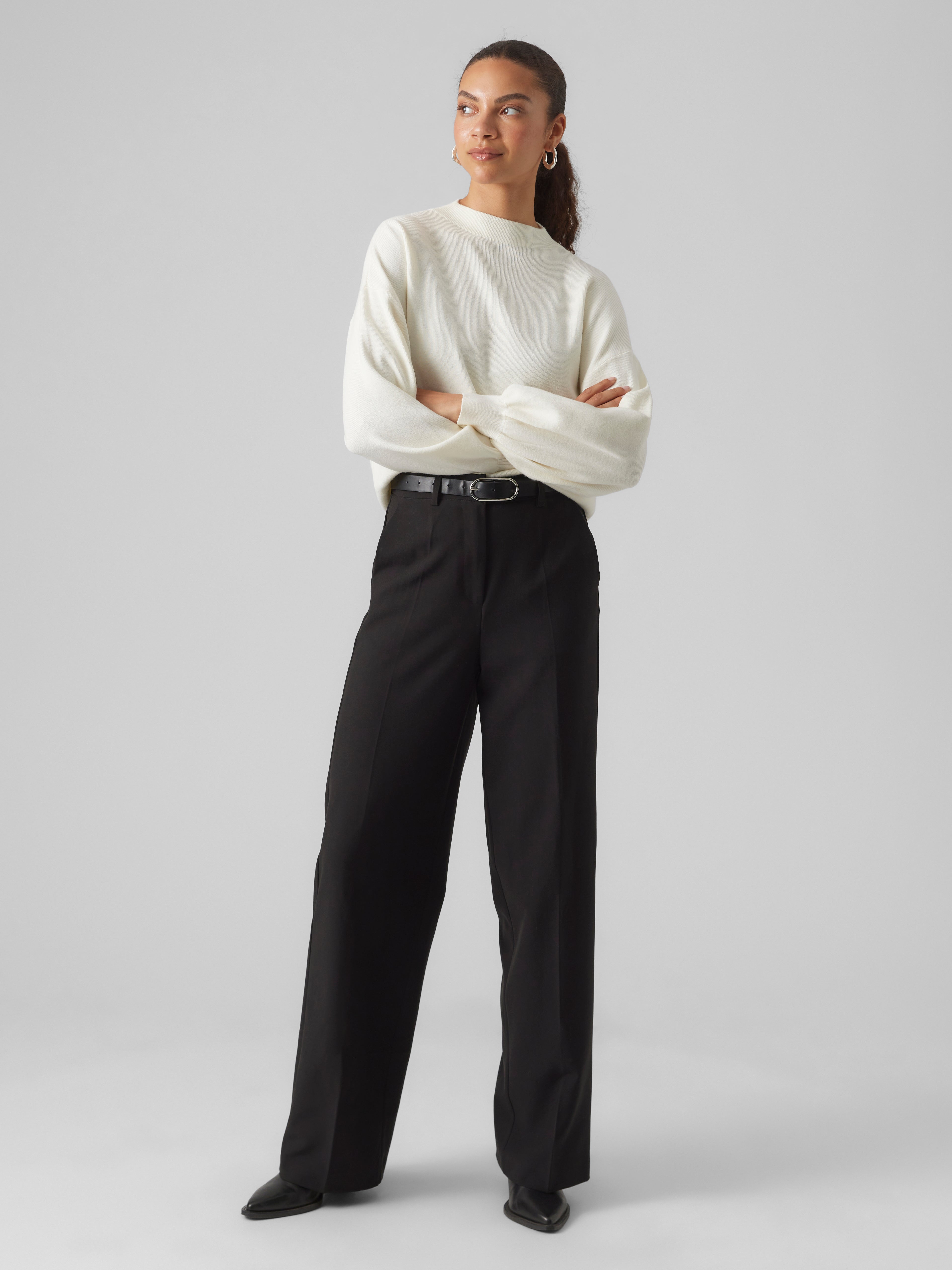 VMNANCY Strickpullover | Hellgrau | Vero Moda®