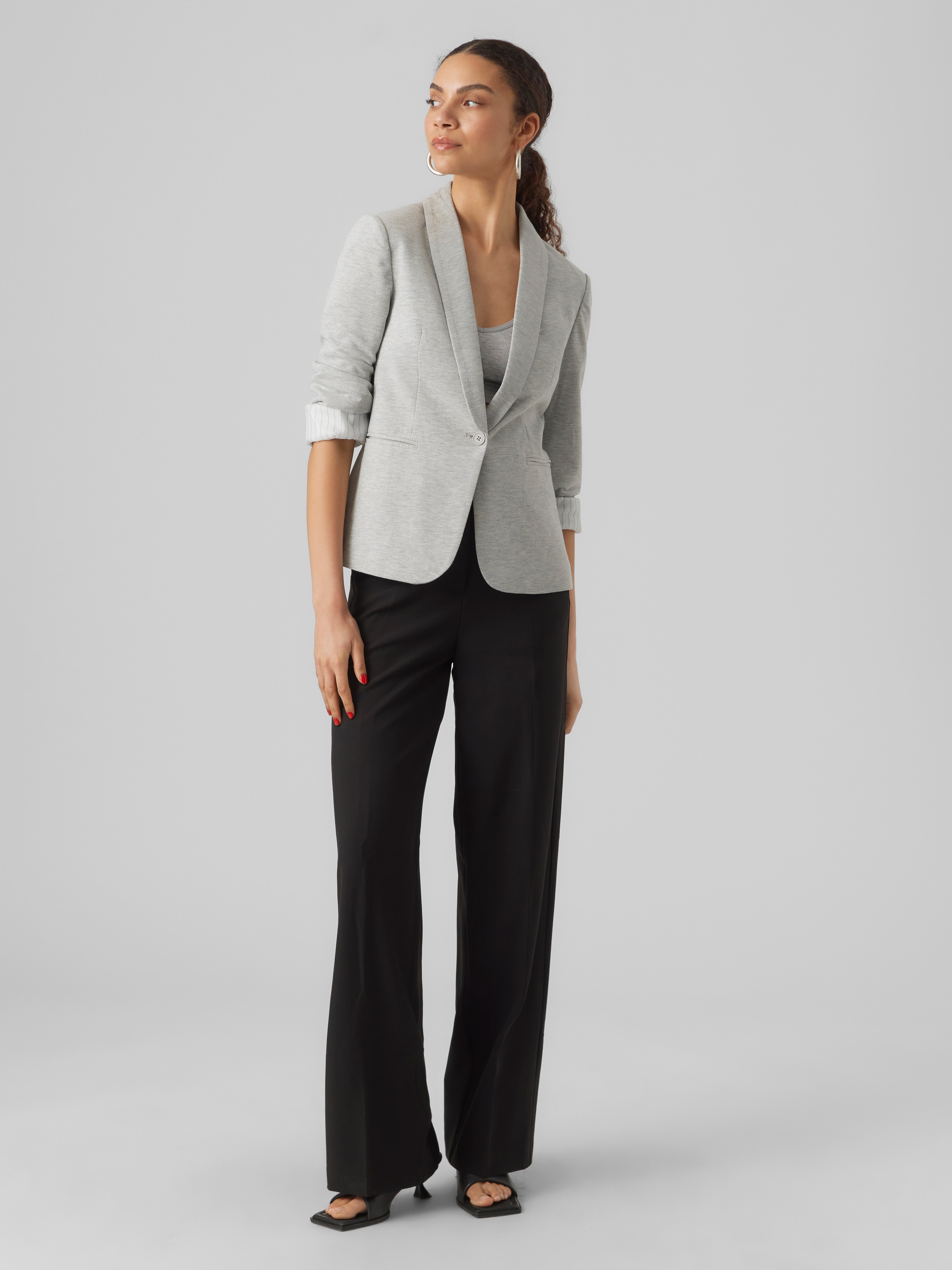 VMHARUKIMO Blazer | Light Grey | Vero Moda®