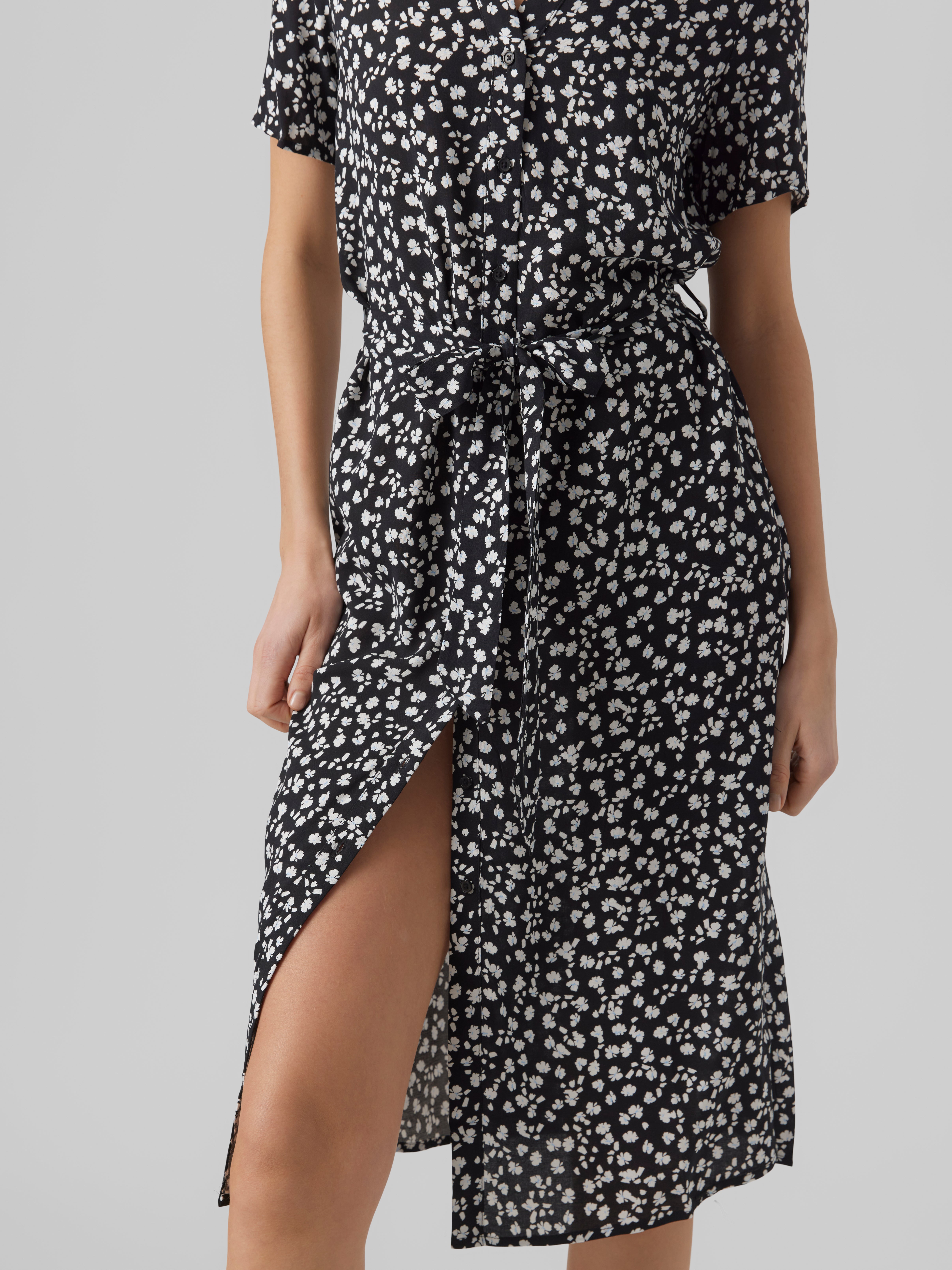 VMVICA Long dress | Black | Vero Moda®