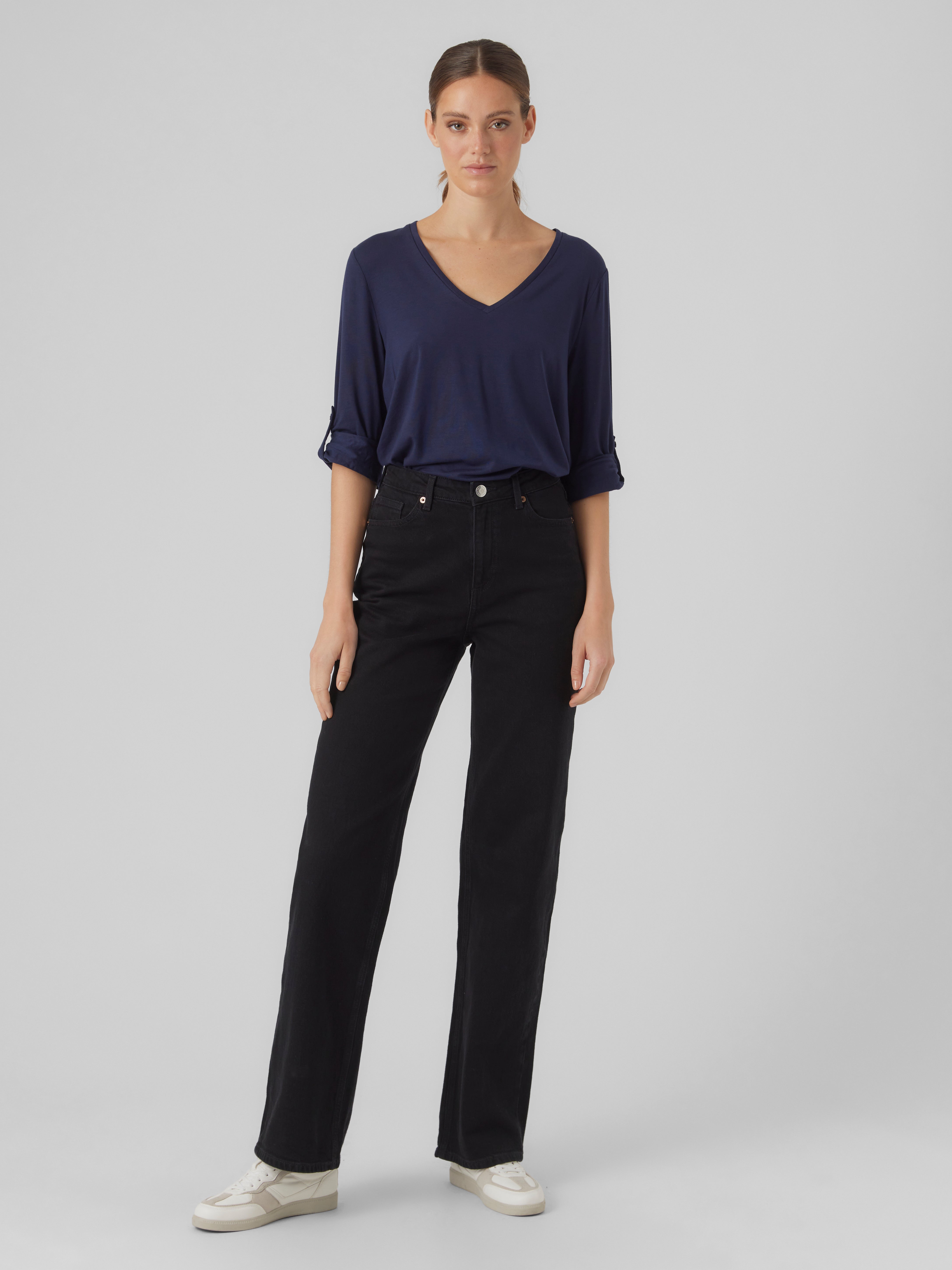 Topp | Mörkblå | Vero Moda®