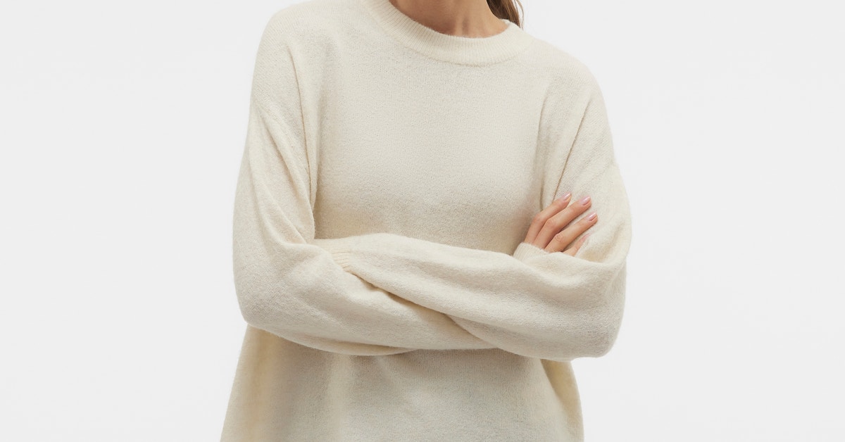 VMFILUCA Pullover | Hellgrau | Vero Moda®