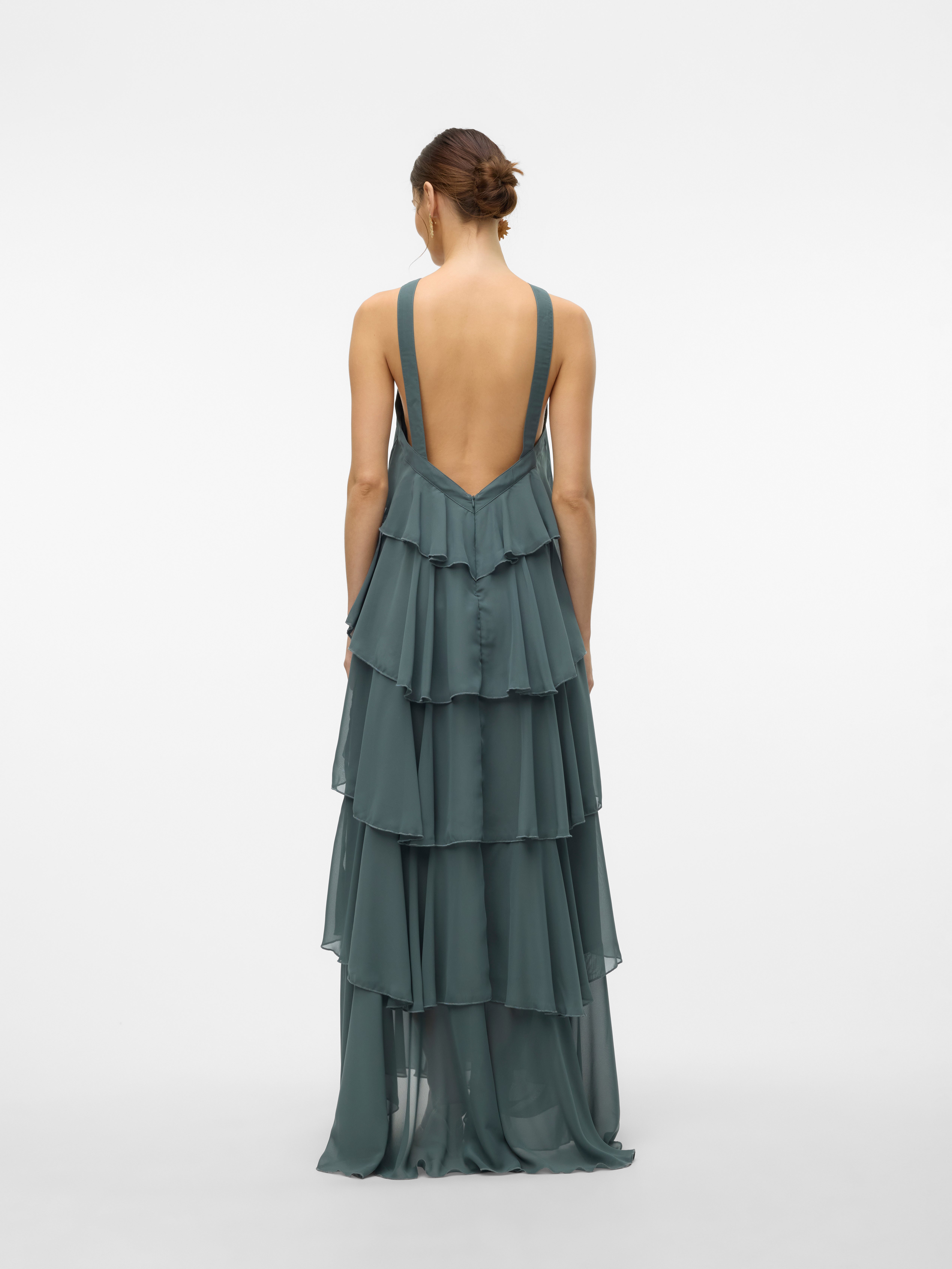 VMFELICIA Long dress | Dark Green | Vero Moda®