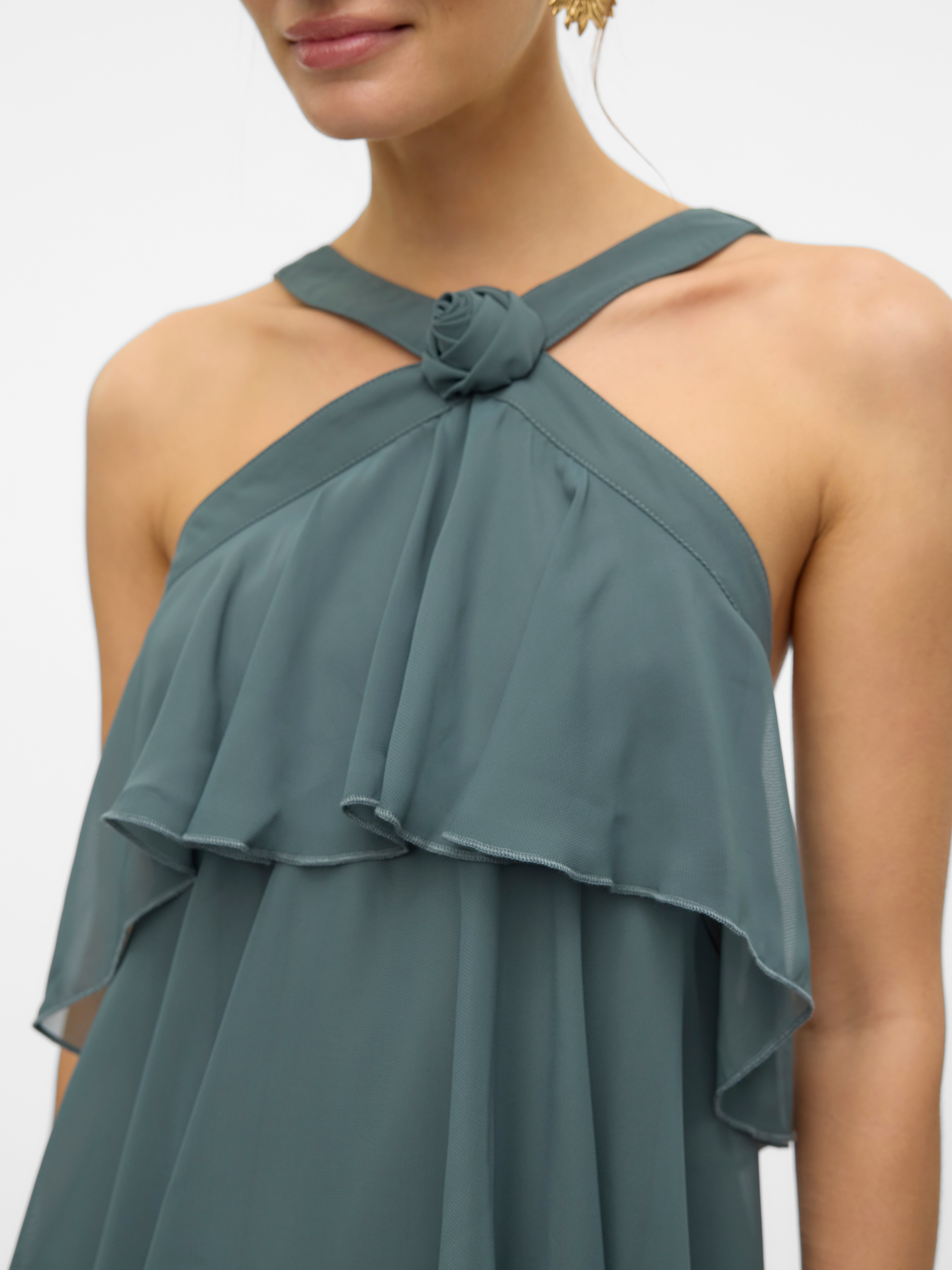 VMFELICIA Long dress | Dark Green | Vero Moda®