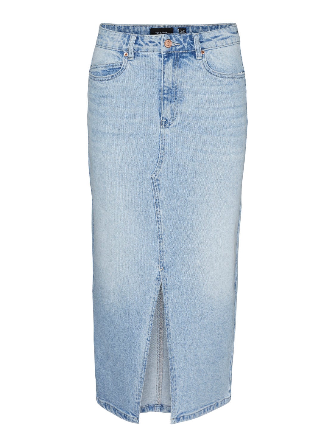 VMVERI Hohe Taille Langer Rock | Hellblau | Vero Moda®