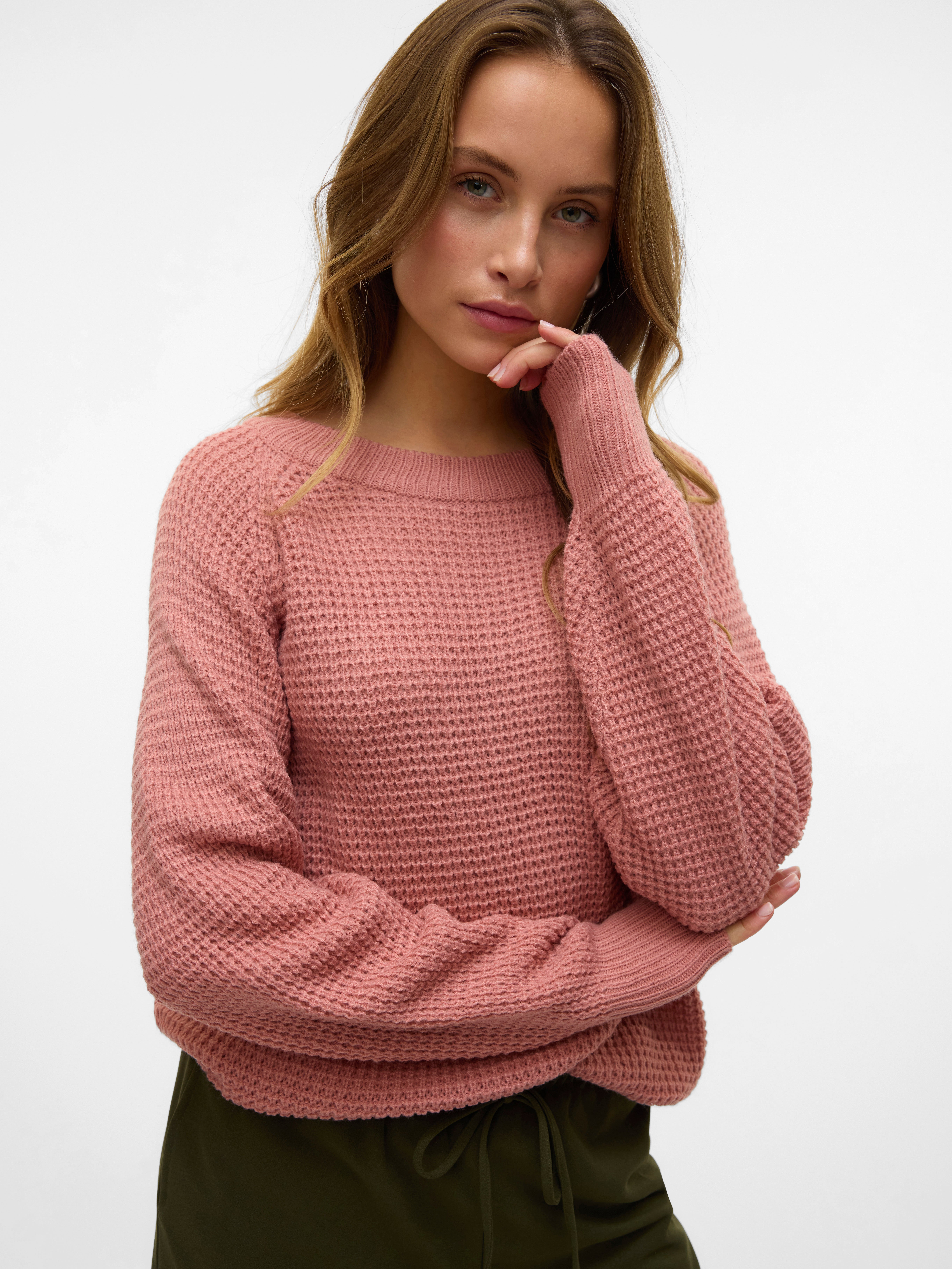VMRICIENEW Pullover | Mittleres Rosa | Vero Moda®