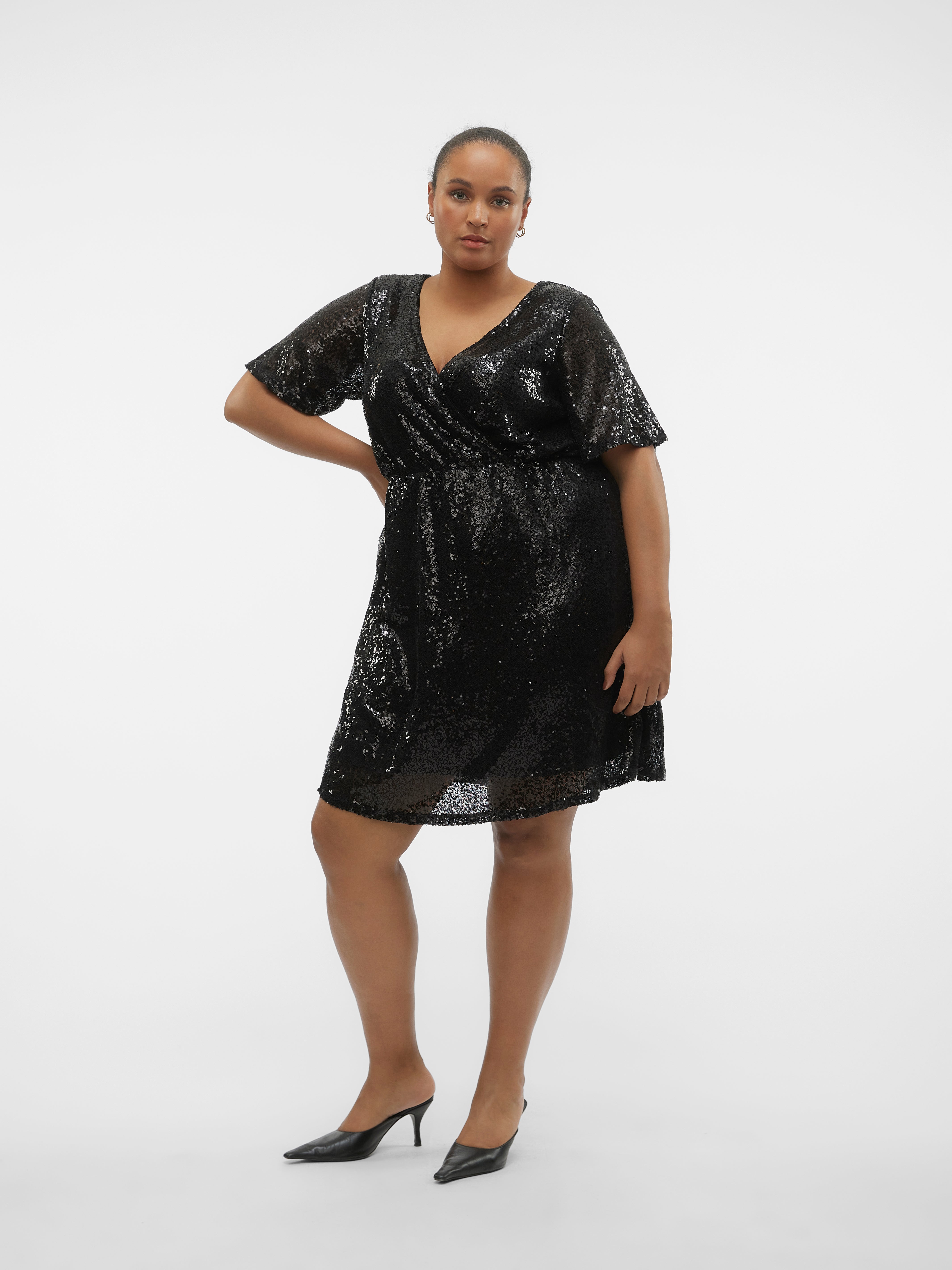 VMCKAJE Kort kjole | Sort | Vero Moda®