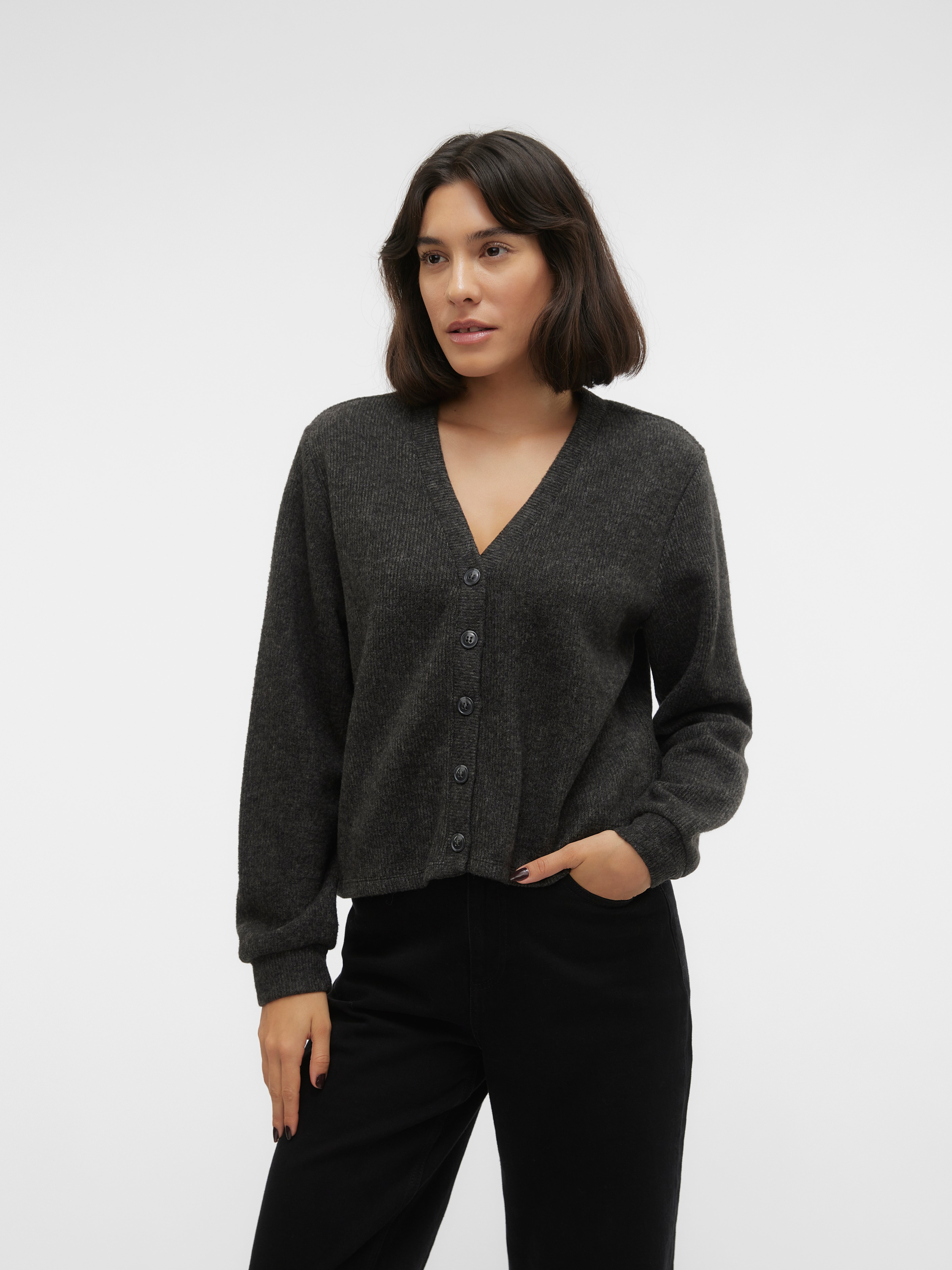 Cardigan | Black | Vero Moda®