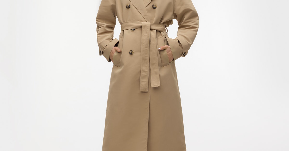 VMCHLOE Trenchcoat | Lichtbruin | Vero Moda®