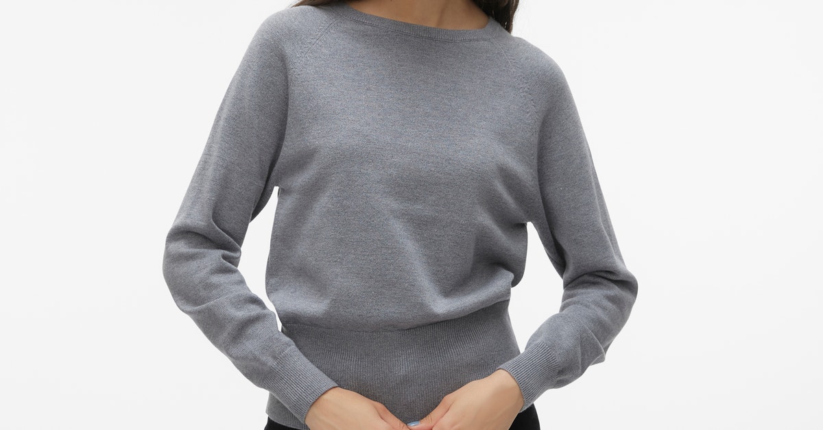 VMLAURA Pullover | Mittelgrau | Vero Moda®