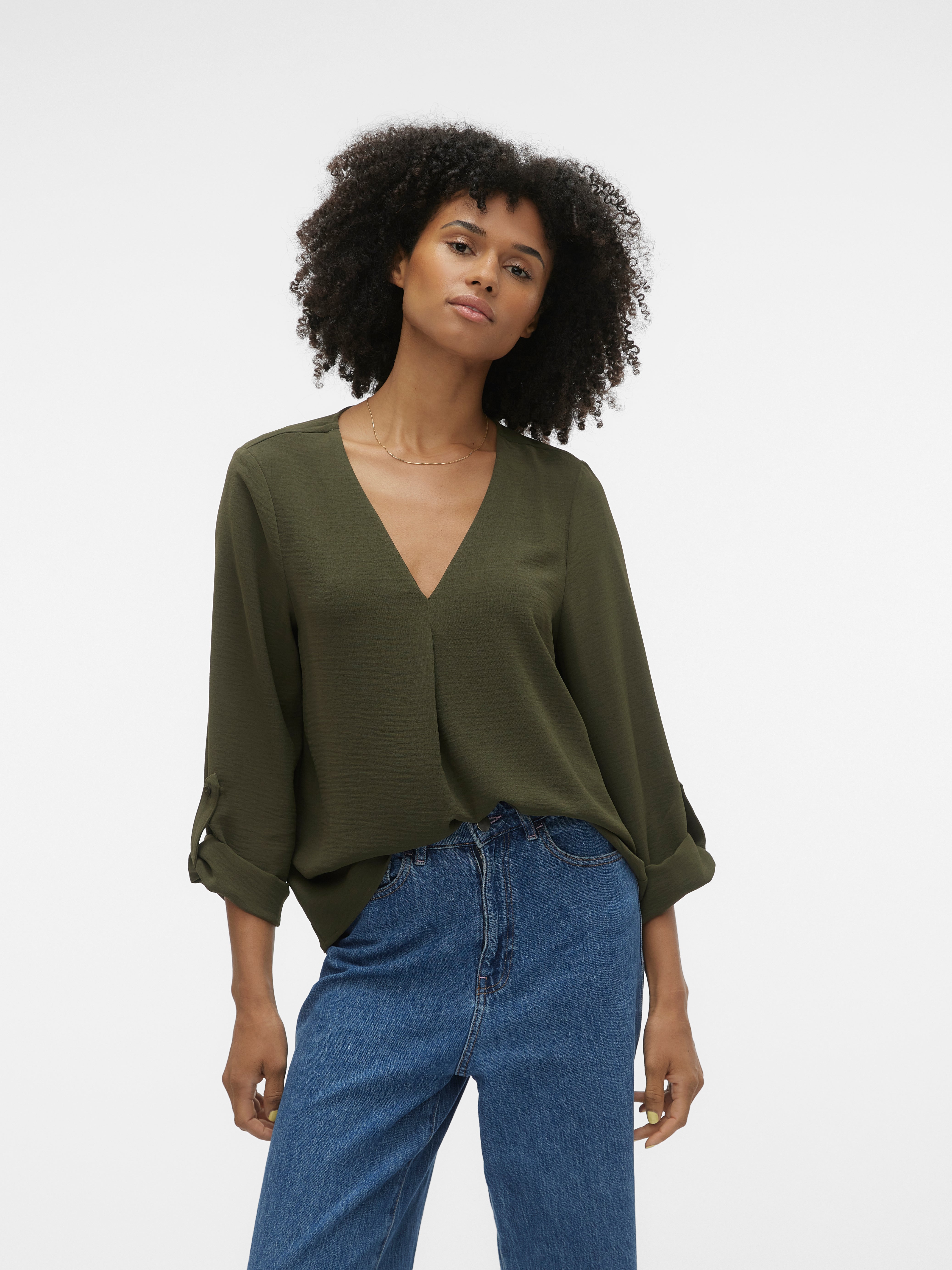 VMKAS Top | Dark Green | Vero Moda®