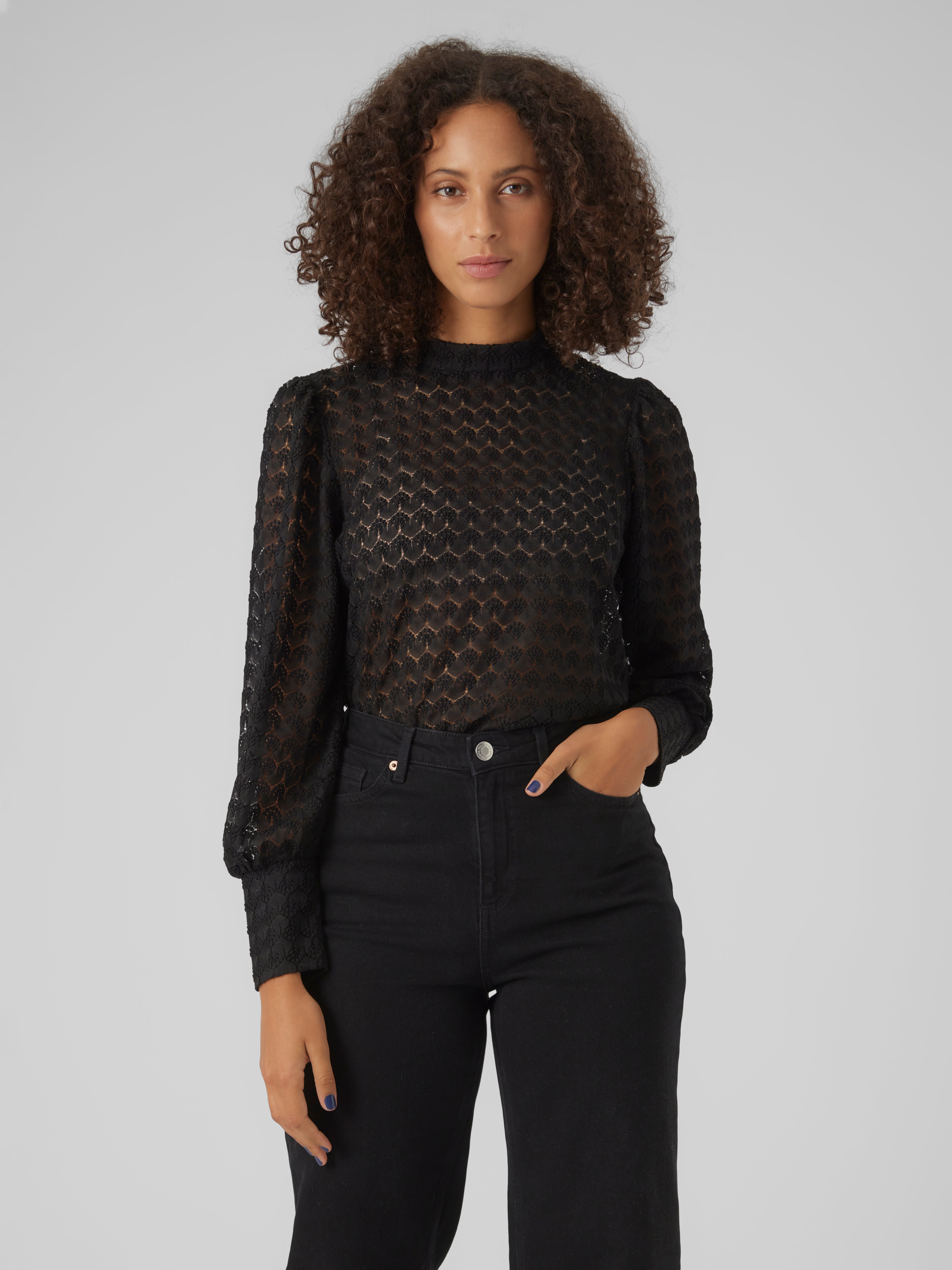 Bluse | Sort | Vero Moda®