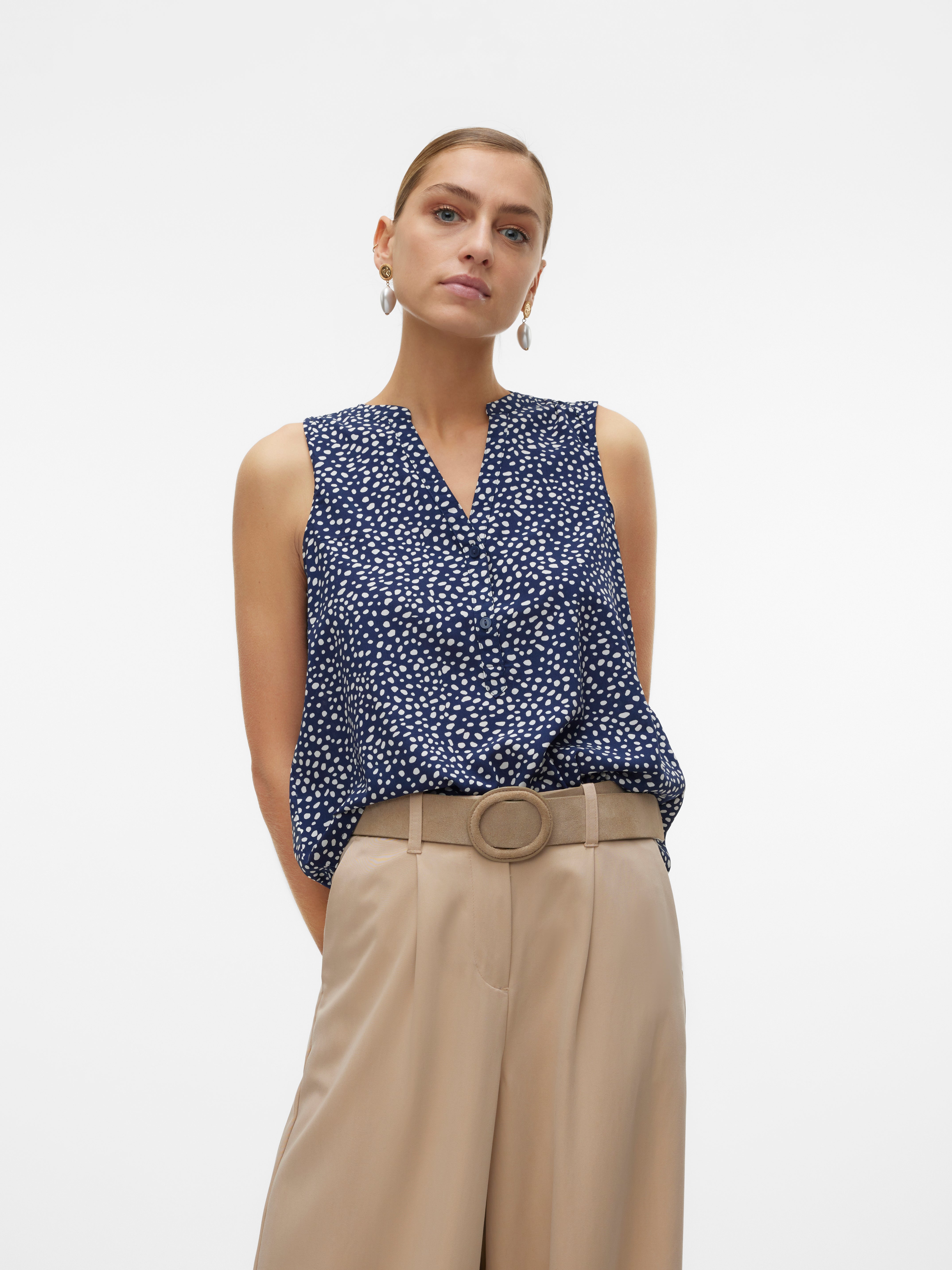 VMNAJA Top | Dark Blue | Vero Moda®