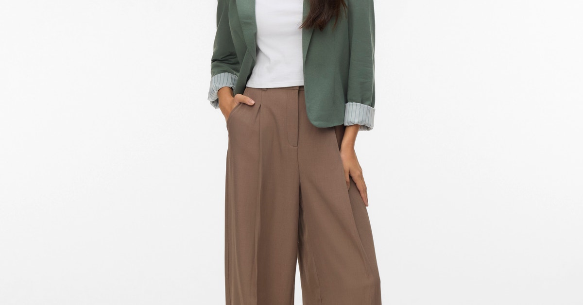 VMHARUKI Blazer | Mittelgrün | Vero Moda®